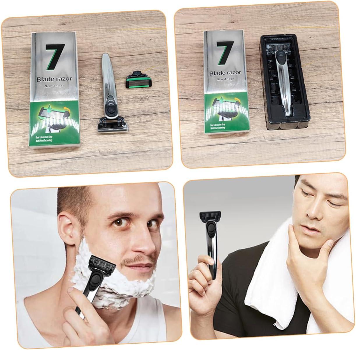 Professional Men's Razor Set | Metal Handle Double-Edged Razor Plane ...