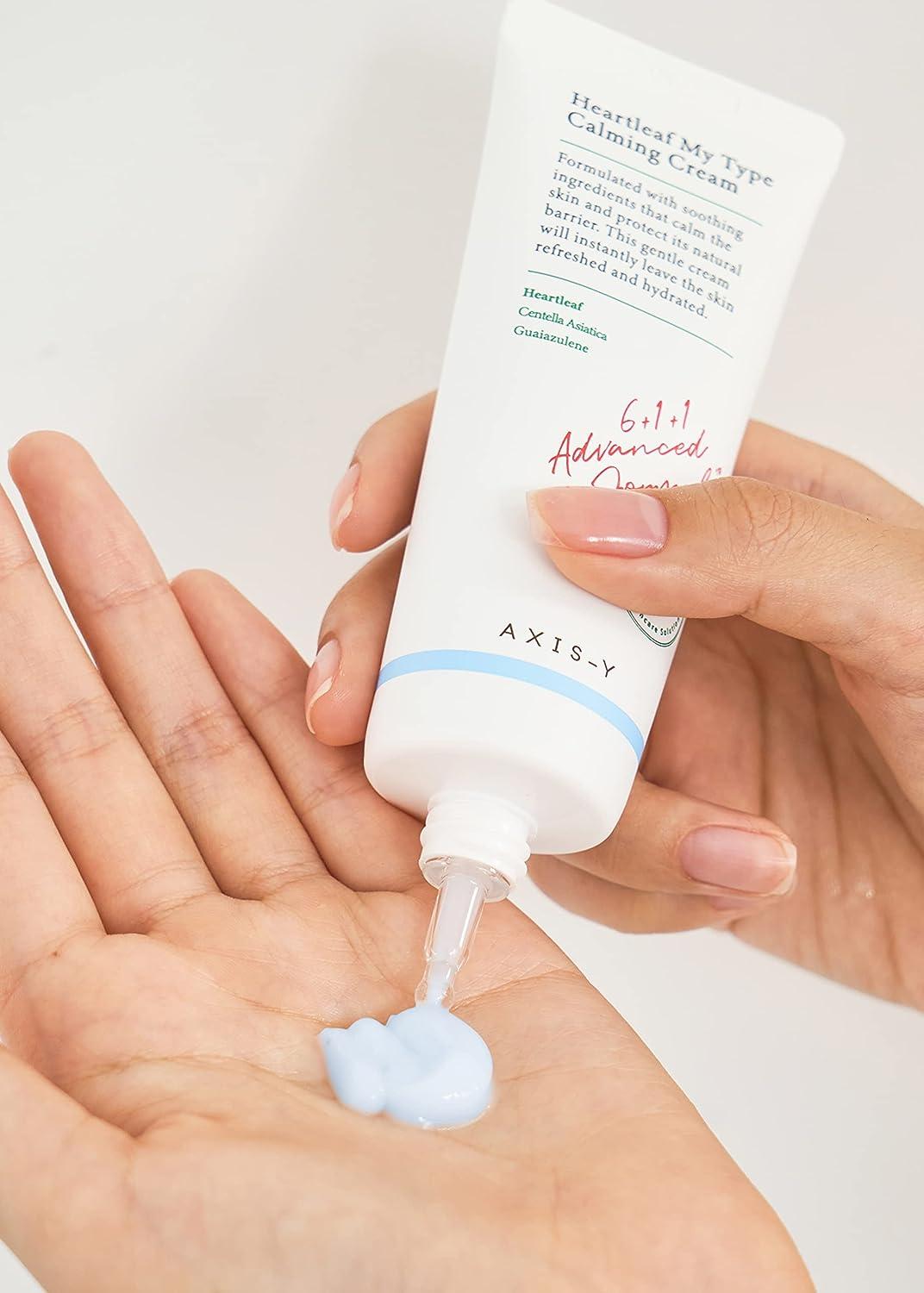 AXIS-Y Heartleaf My Type Calming Cream 60ml - Hydrating Gel Moisturizer ...
