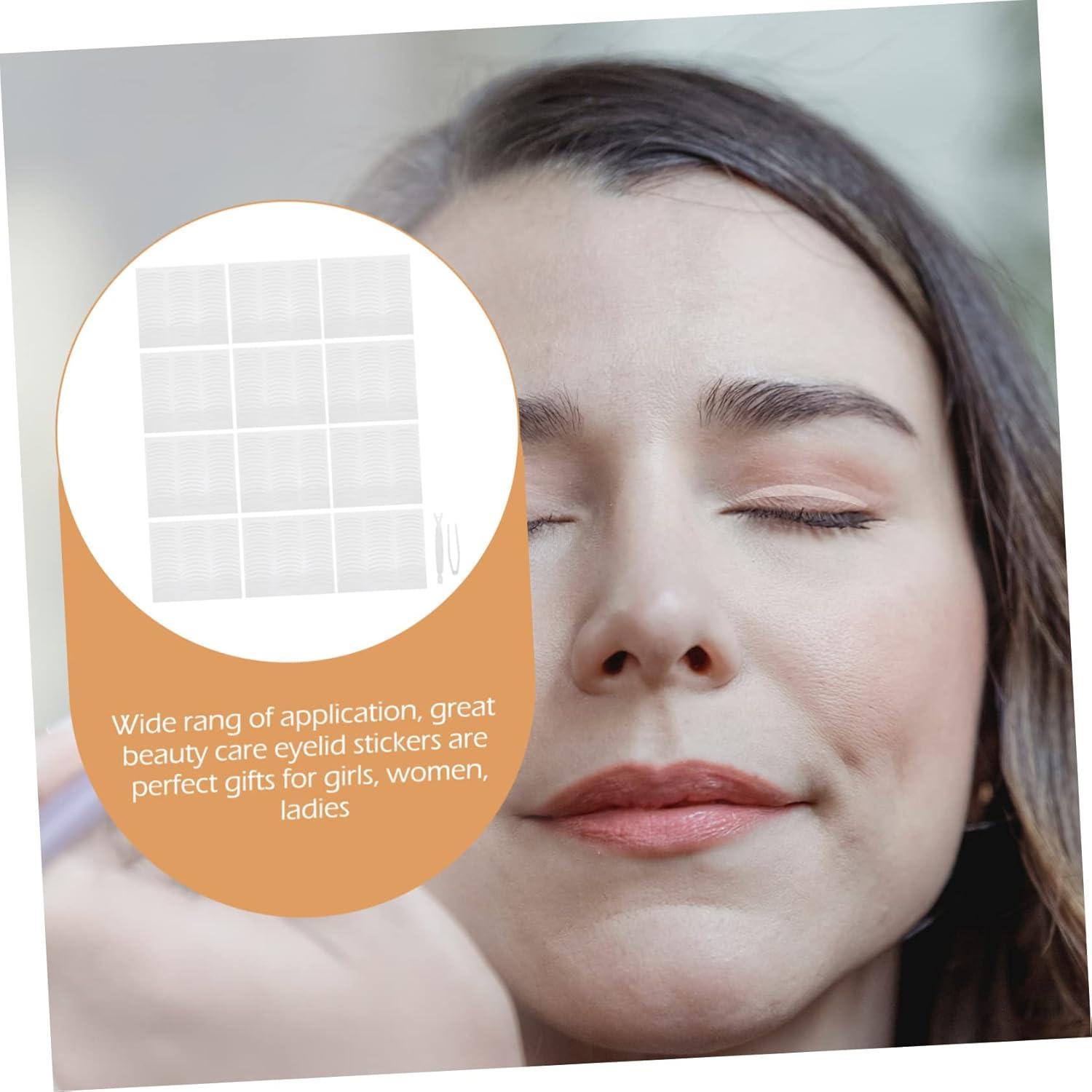 Beavorty Double Eyelid Tape - Invisible Eyelid Stickers for Eye Lift ...