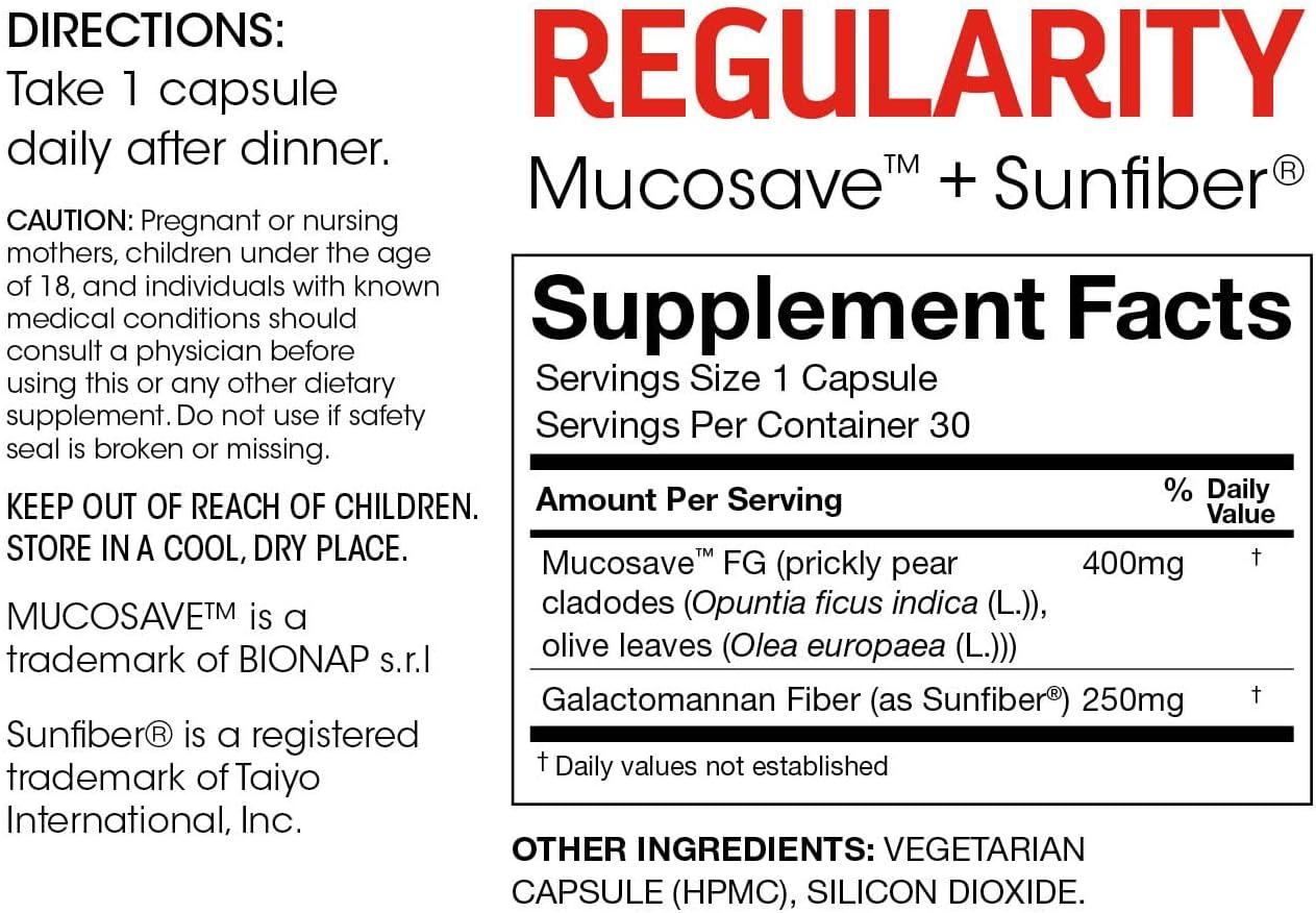 Silver Fern Regularity Digestive Supplement Capsules - 30 Capsules, 30 ...