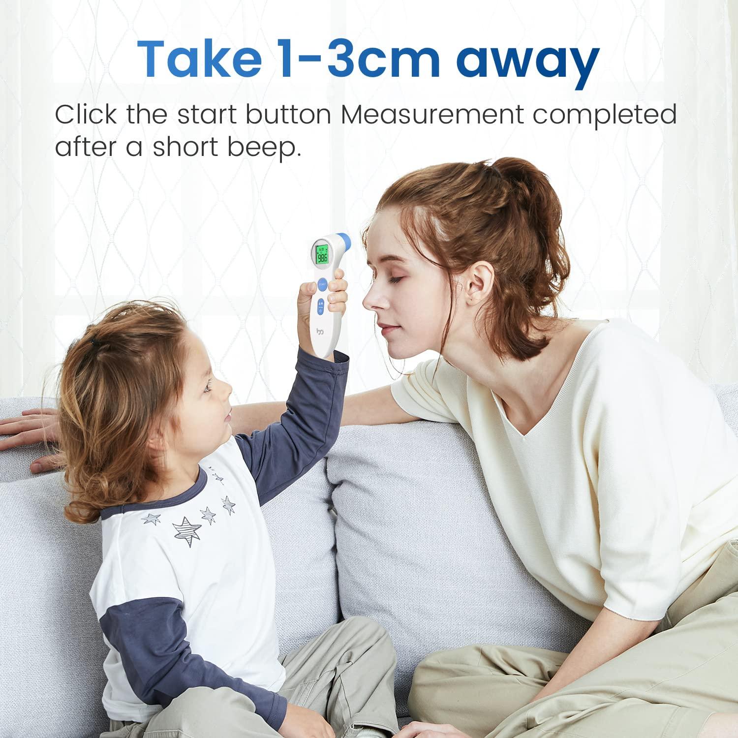 Femometer Touchless Forehead Thermometer for Adults - Accurate Fast ...
