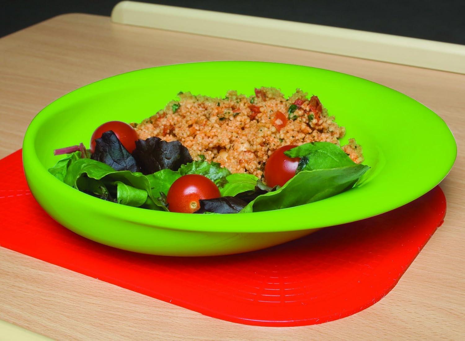 Wade Dignity Sloped Ceramic Plate - Green | Assistive Dining Aid | Buy ...