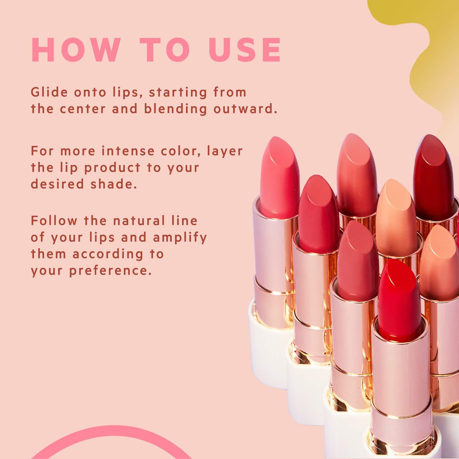 Flower Beauty Petal Pout Lipstick - Coral Crush Cream | Nourishing ...