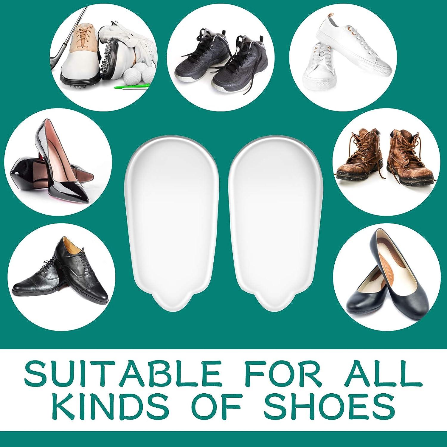 6 Pairs Heel Silicone Insoles for Foot Alignment - Medial & Lateral ...
