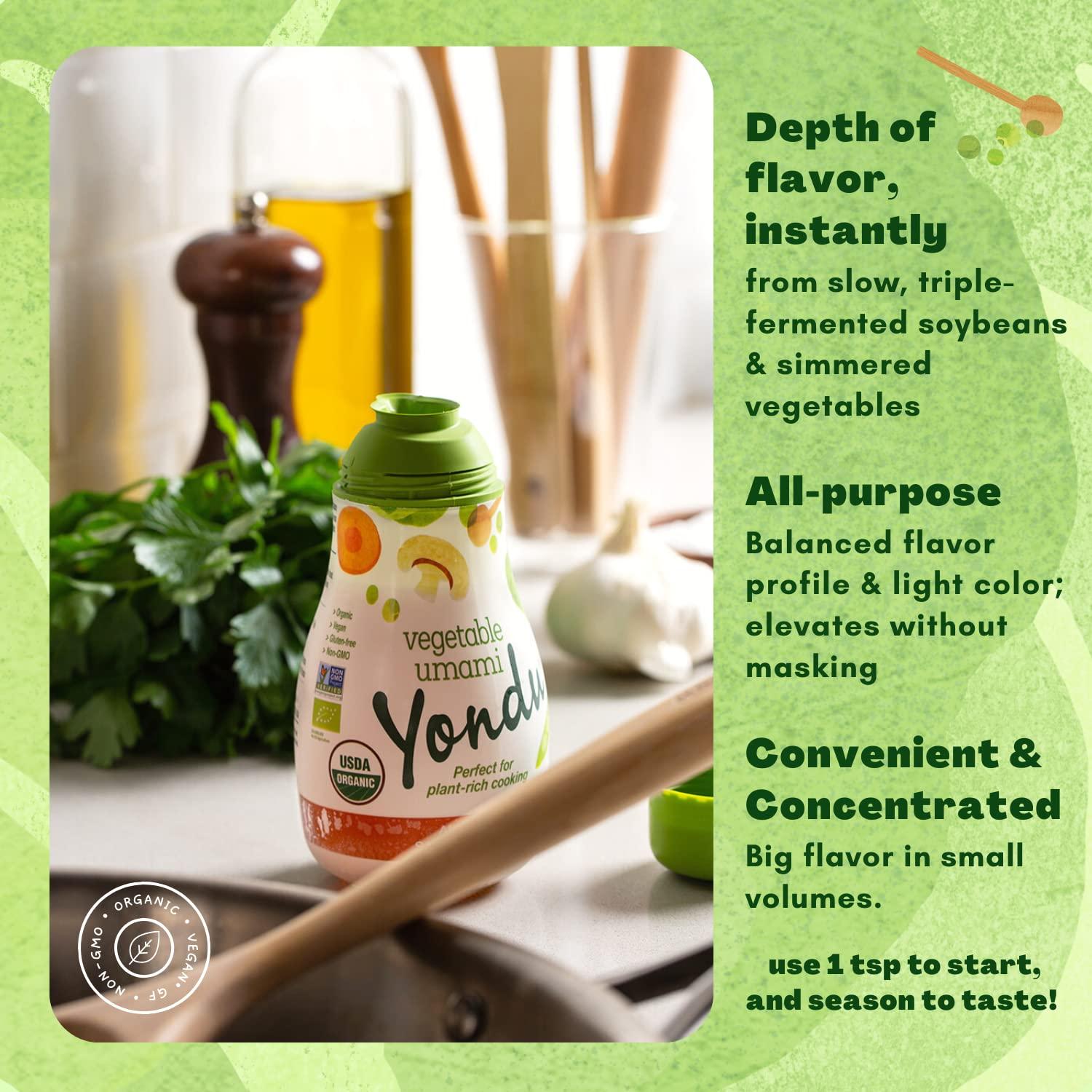 Yondu Vegetable Umami Premium Plant-Based Seasoning Sauce - 5.1 Fl Oz ...