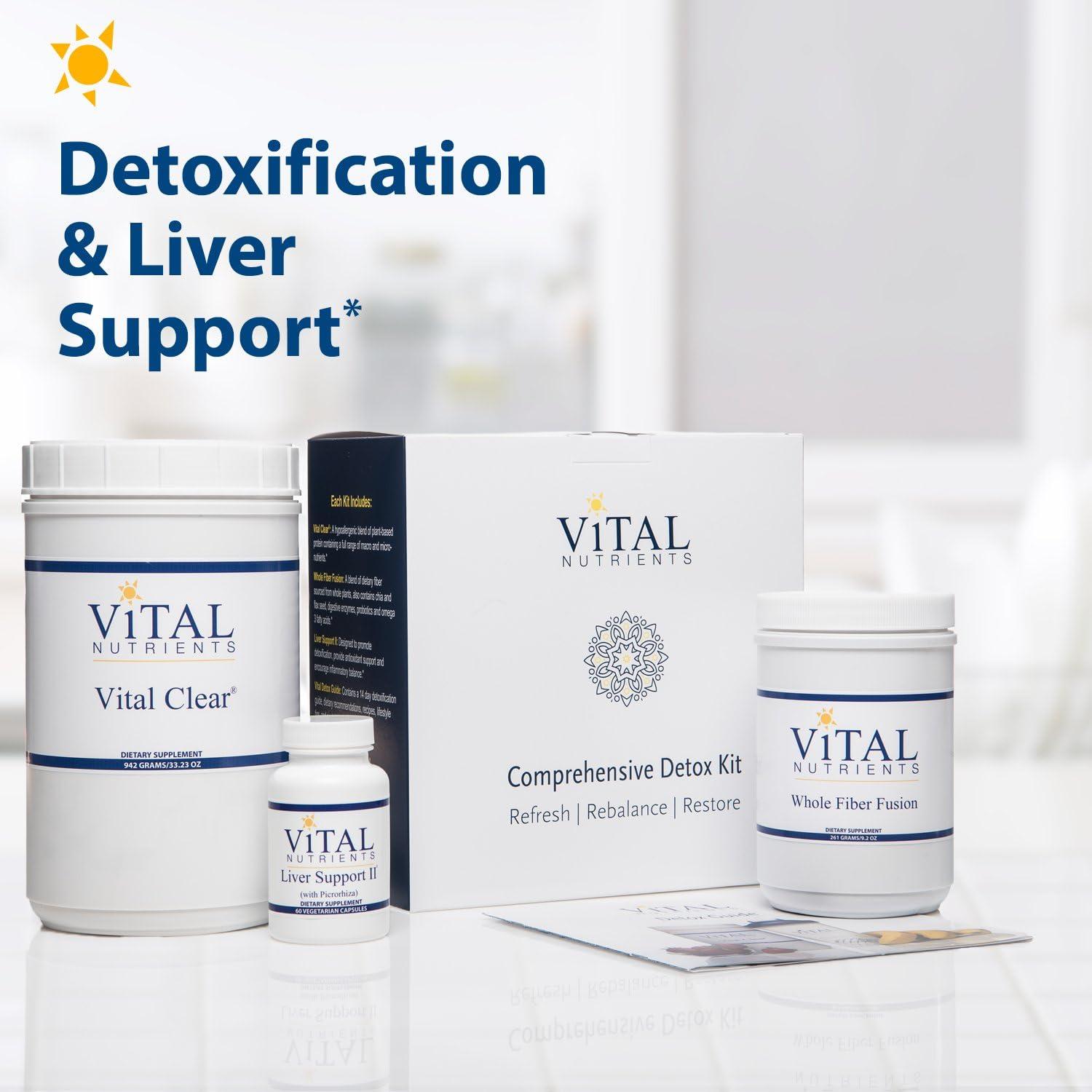 Vital Nutrients 14-Day Comprehensive Detox Kit - Vegetarian Cleanse ...