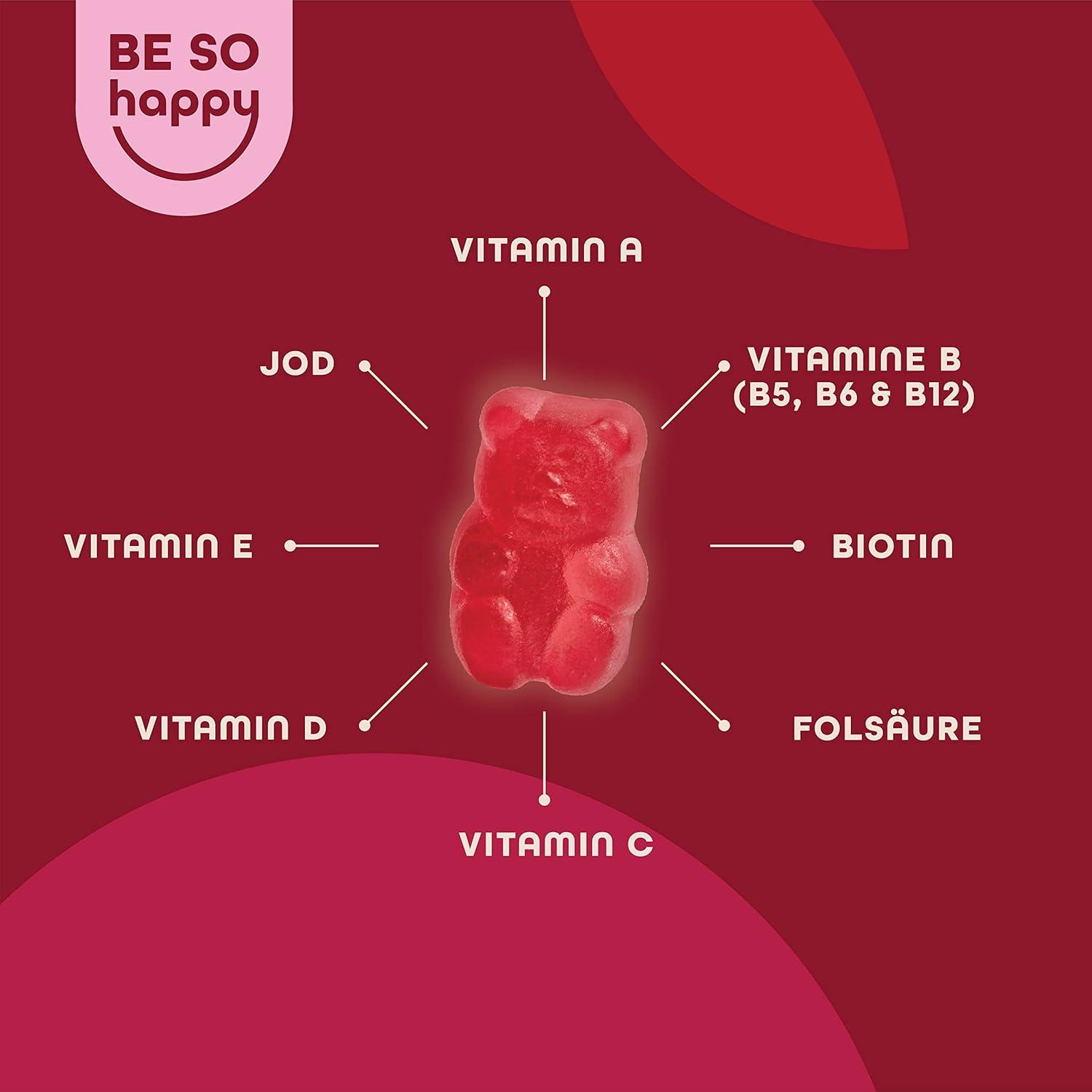 Buy Besohappy Magnificent Multi: Vegan Multivitamin Gummy Bears for ...