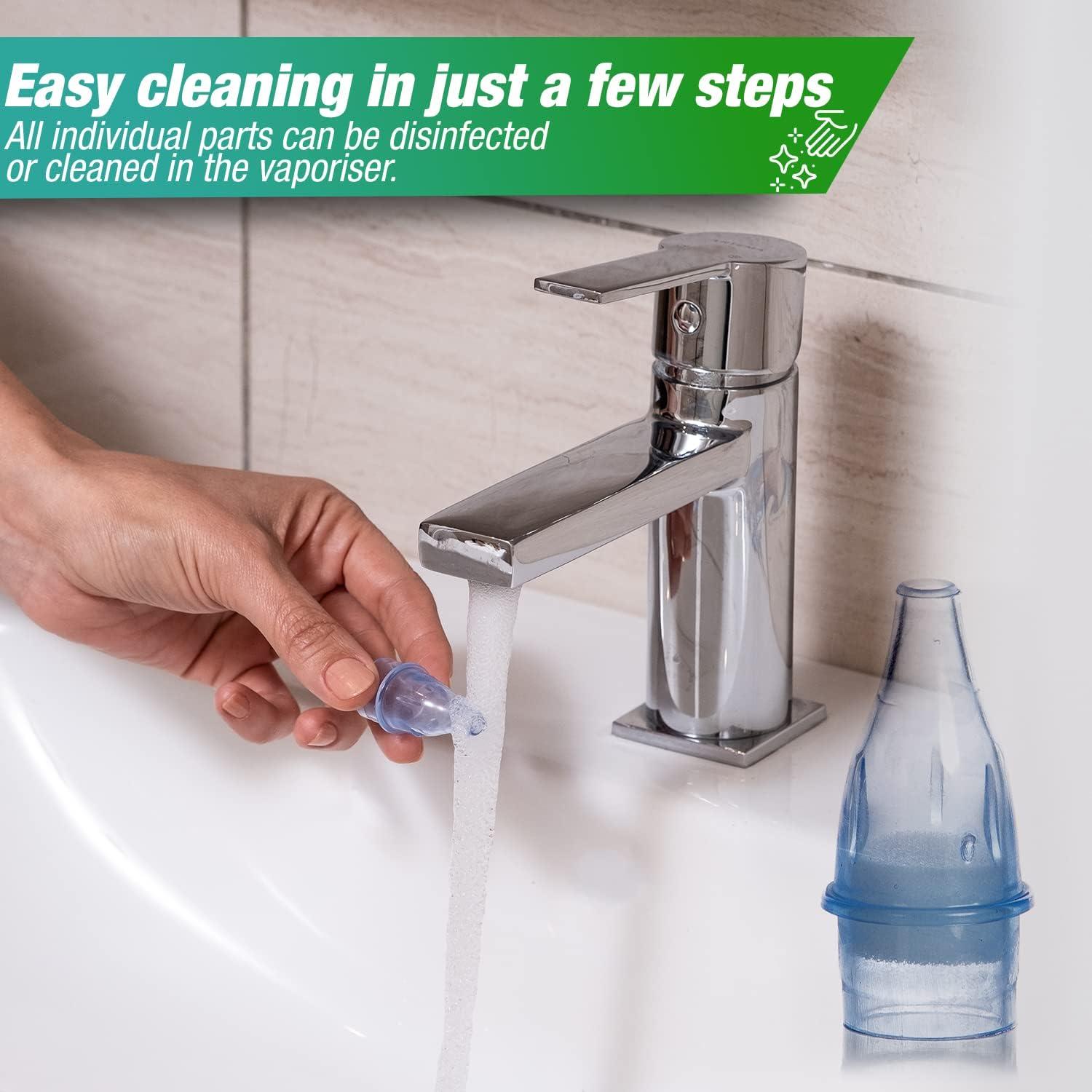 Odta Reusable Baby Nasal Aspirator + 22 Filters & 12 Replacement Heads ...