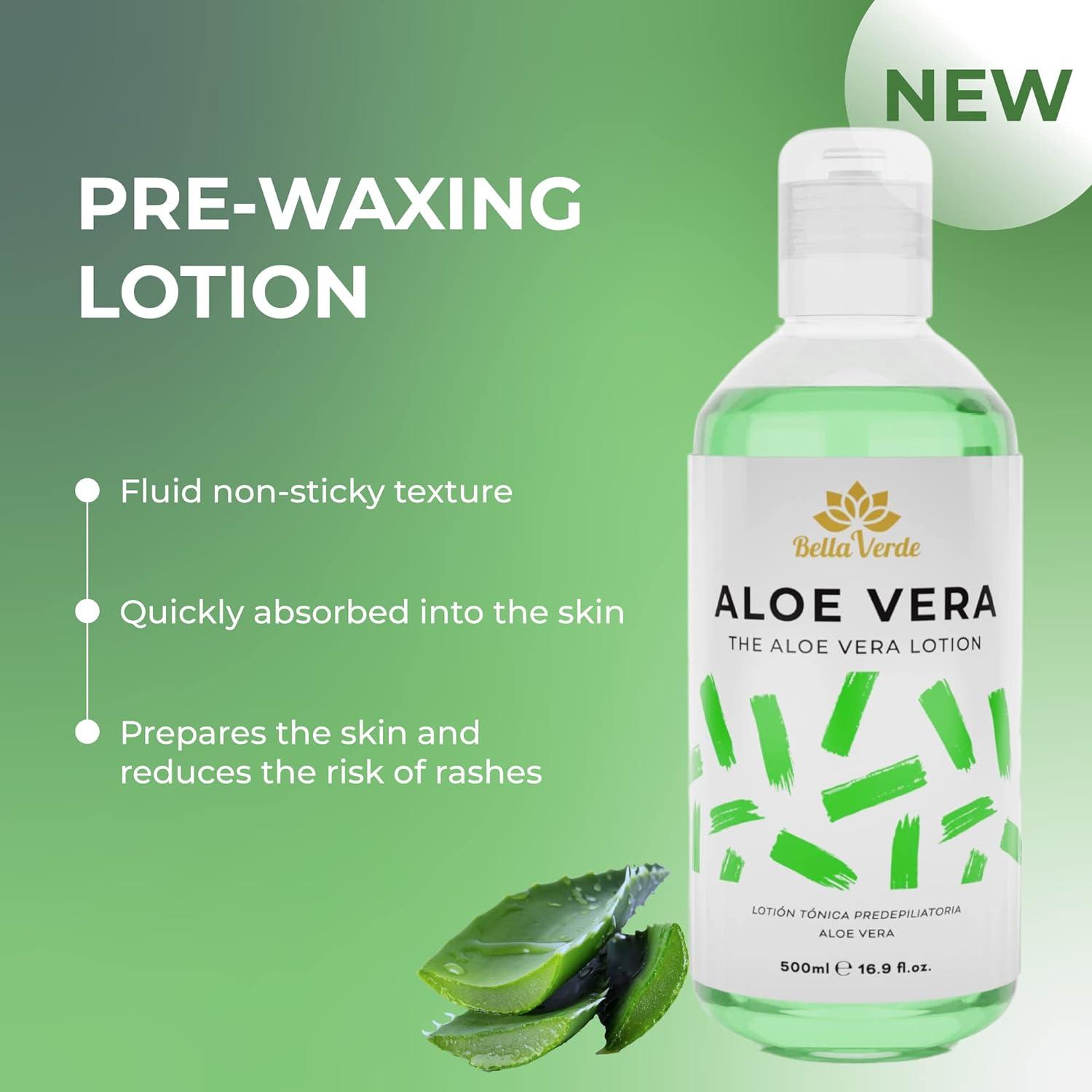Pre and Post Waxing Care Kit for Women and Men - Bella Verde - Pack of ...