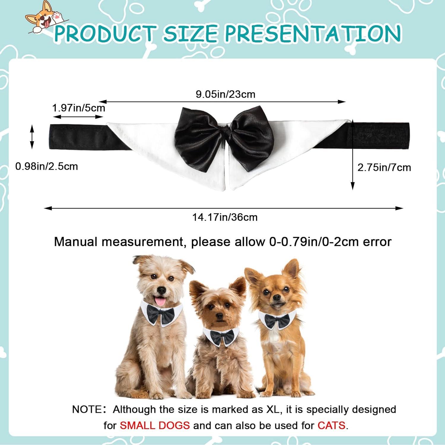 Shop Hacraho Tux Dog Fly - Adjustable Formal Pet Costume for Small Dogs ...