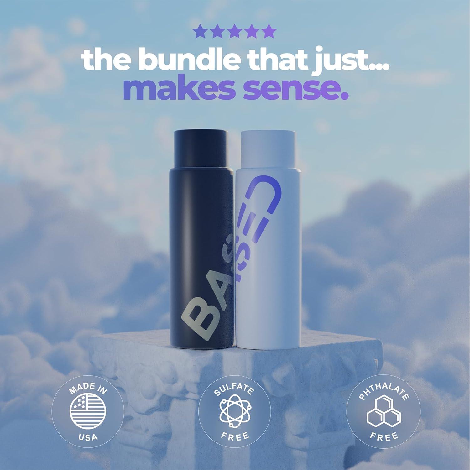 BASED BODYWORKS Shampoo & Conditioner Bundle with Peppermint Oil - 12 Fl Oz - Pack of 2 | Buy ...