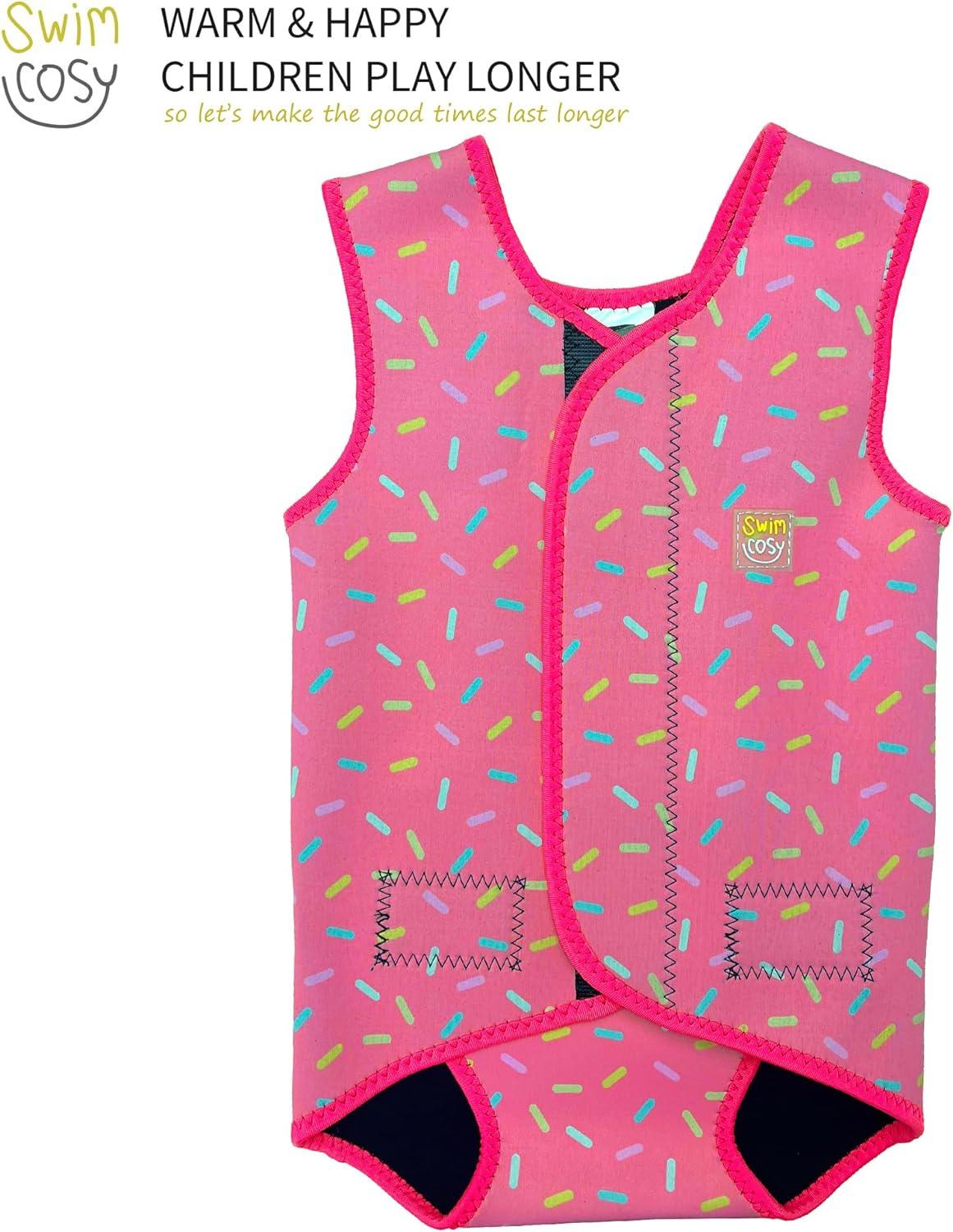 Swim Cosy Baby/Toddler Wetsuit Vest UPF50 - Neoprene Wrap Design ...