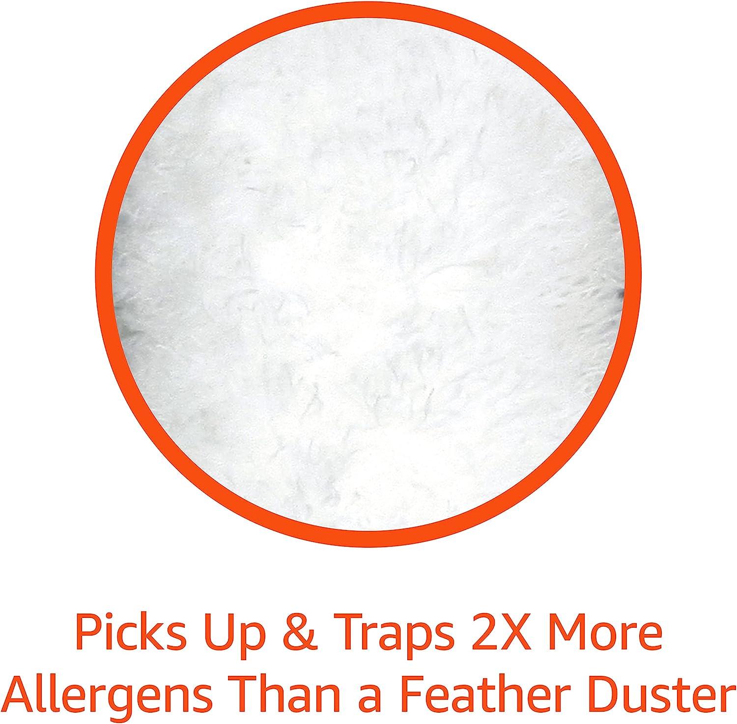 Amazon Basics 360 Heavy Duty Duster Kit - 7 Dusters + 1 Handle (Pack of ...