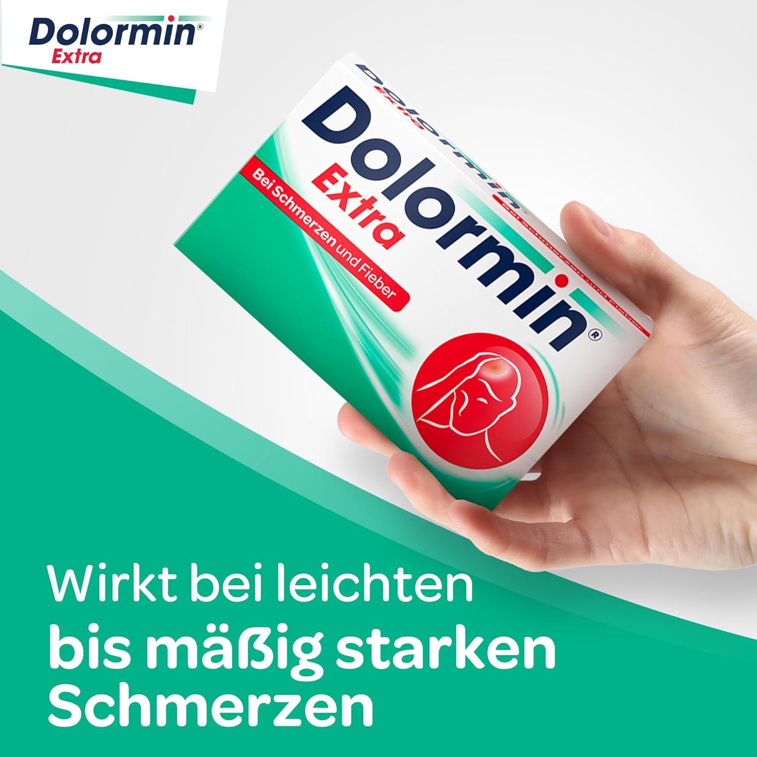 Dolormin Extra Film-Coated Tablets 50 Pcs | Fast Pain Relief ...