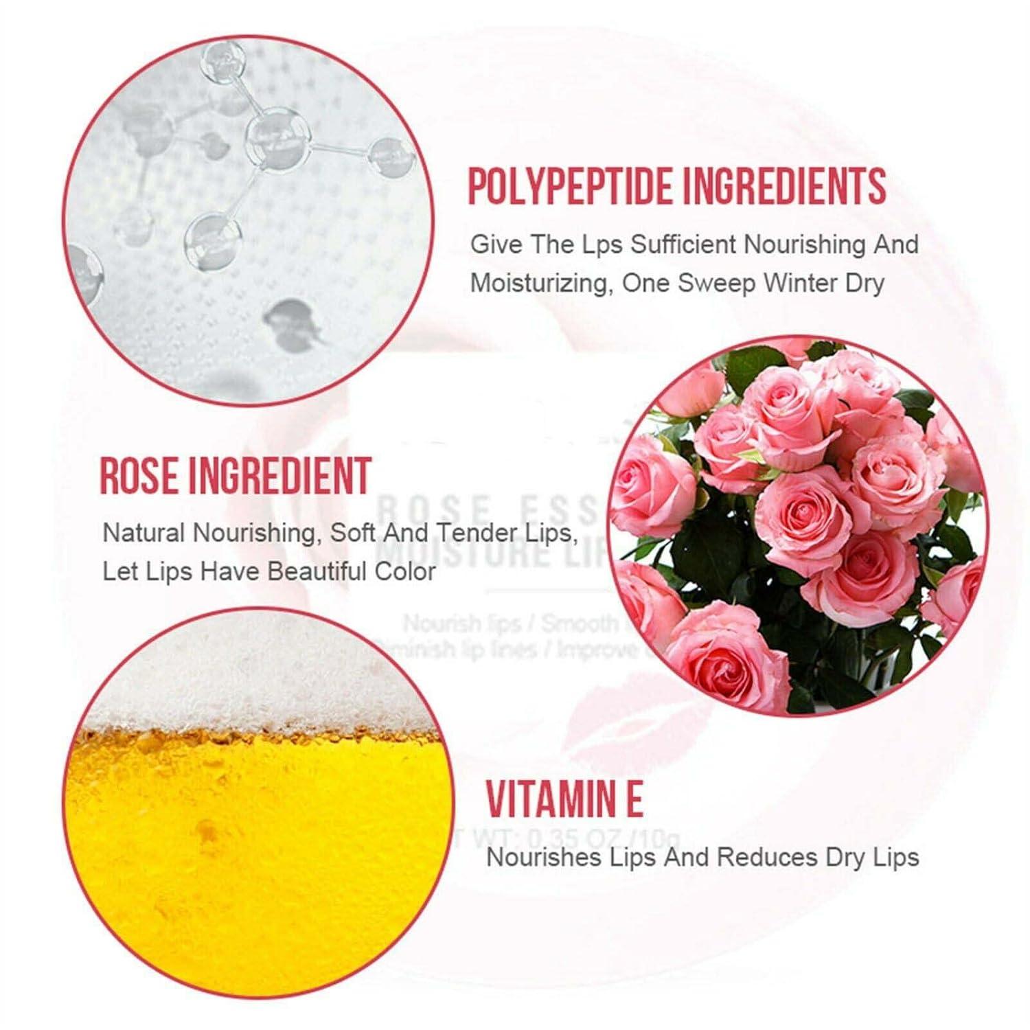 Hydrating Rose Lip Mask & Scrub Set | Overnight Repair & Daytime ...