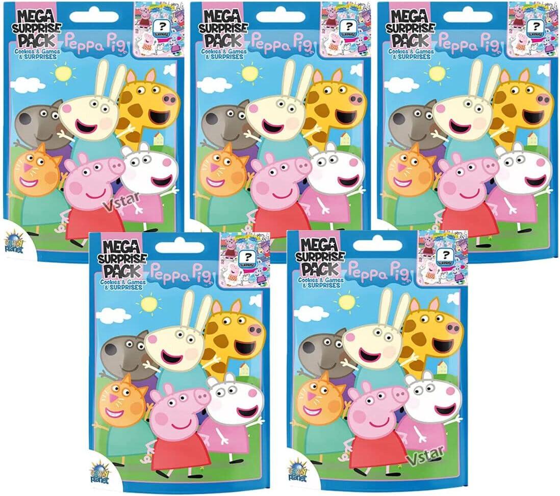 VSTAR 5 x Peppa Pig Mega Surprise Packs 10g | Buy Now with Express ...