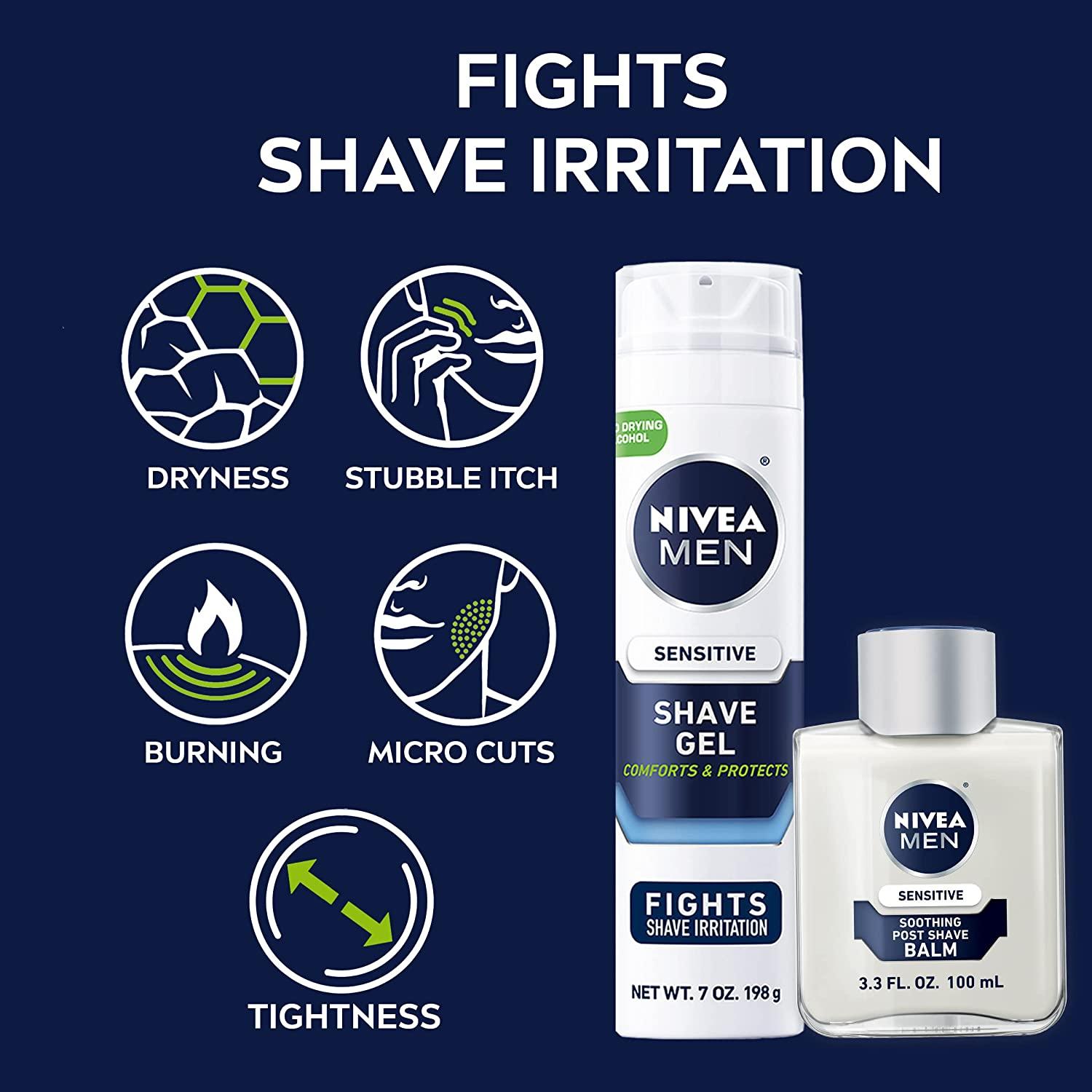 NIVEA MEN Complete Collection Skin Care Set for Sensitive Skin - 5pc ...