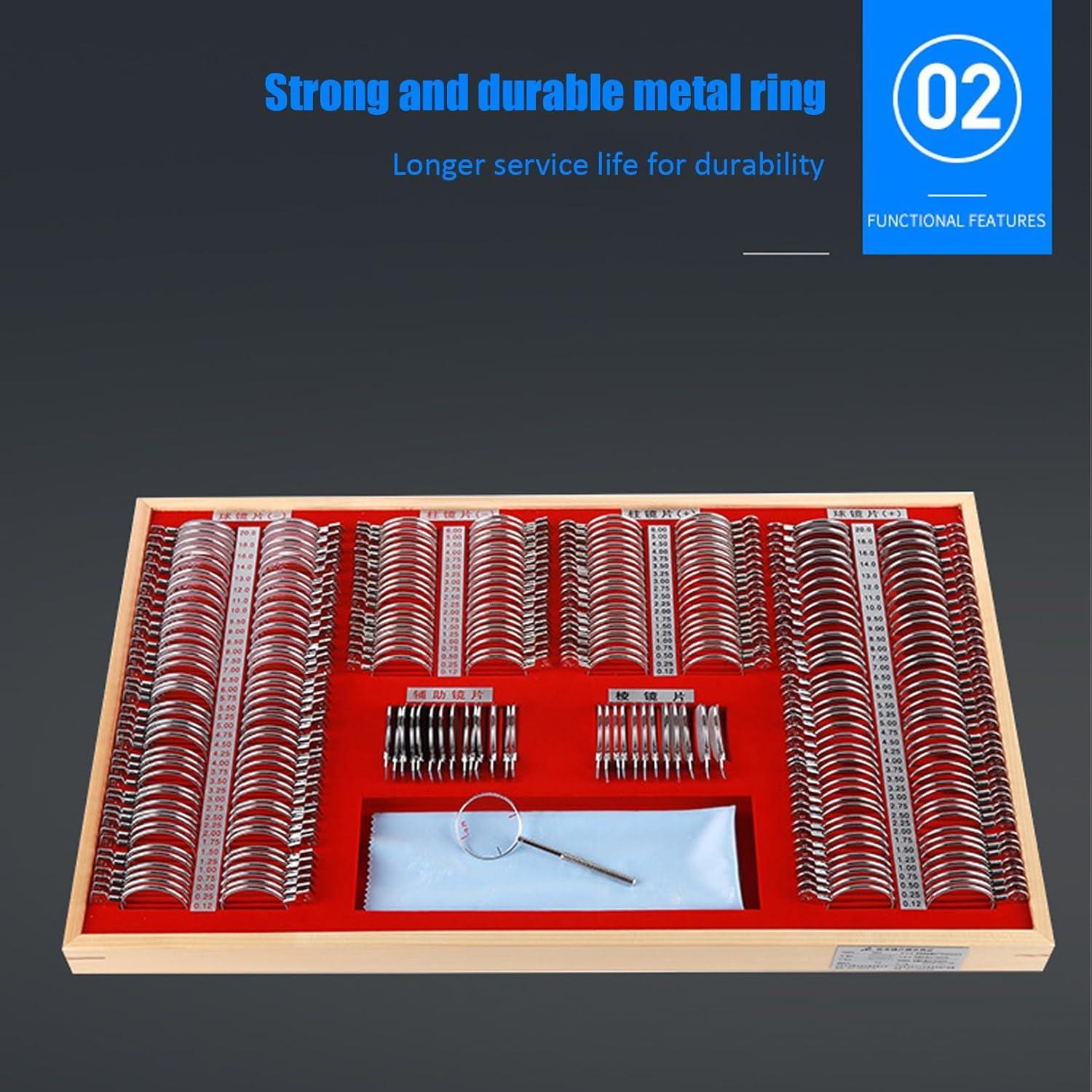 Shop Iincooy 266PCs Optical Test Lens Set - Complete Eye Protection ...