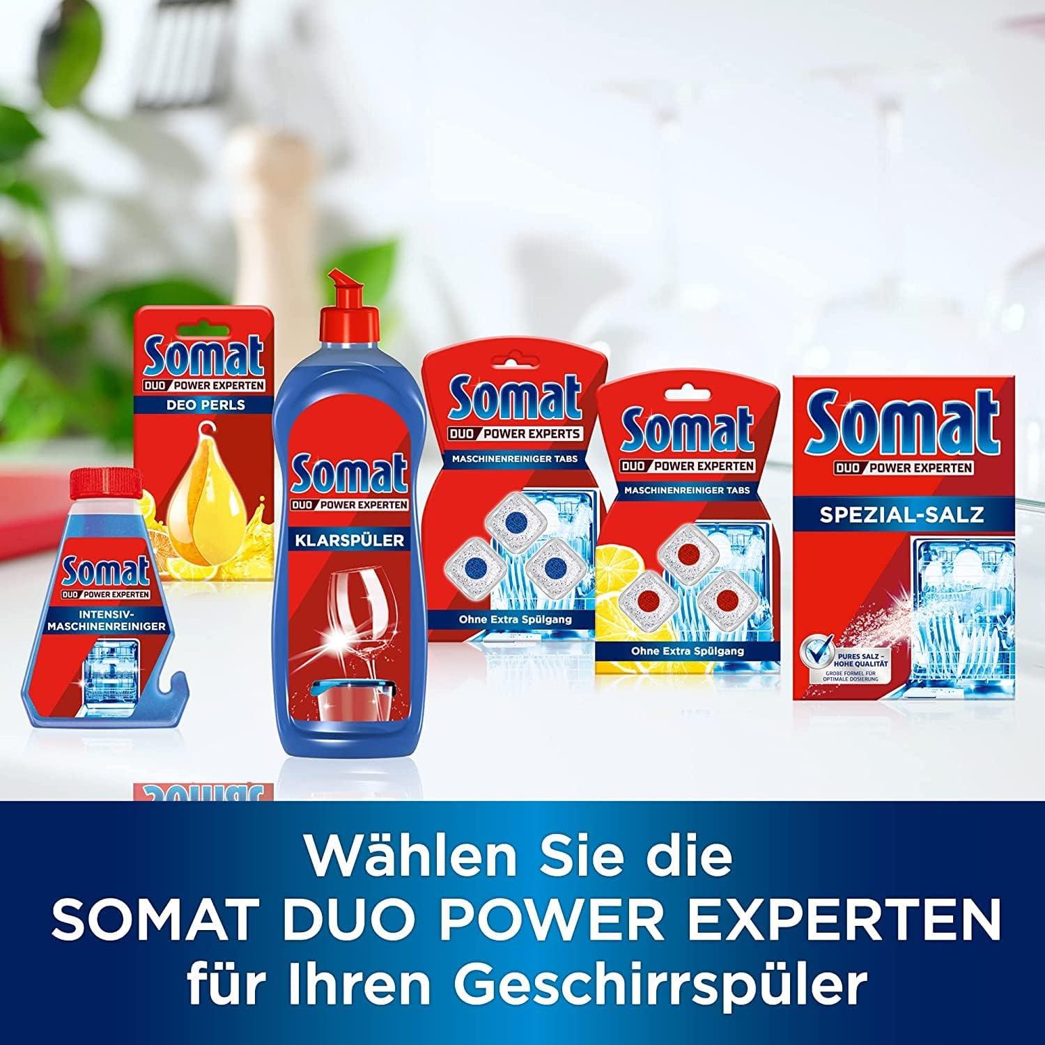 Somat Rinse Aid 5-Pack - Extra-Dry Effect for Unbeatable Shine on ...