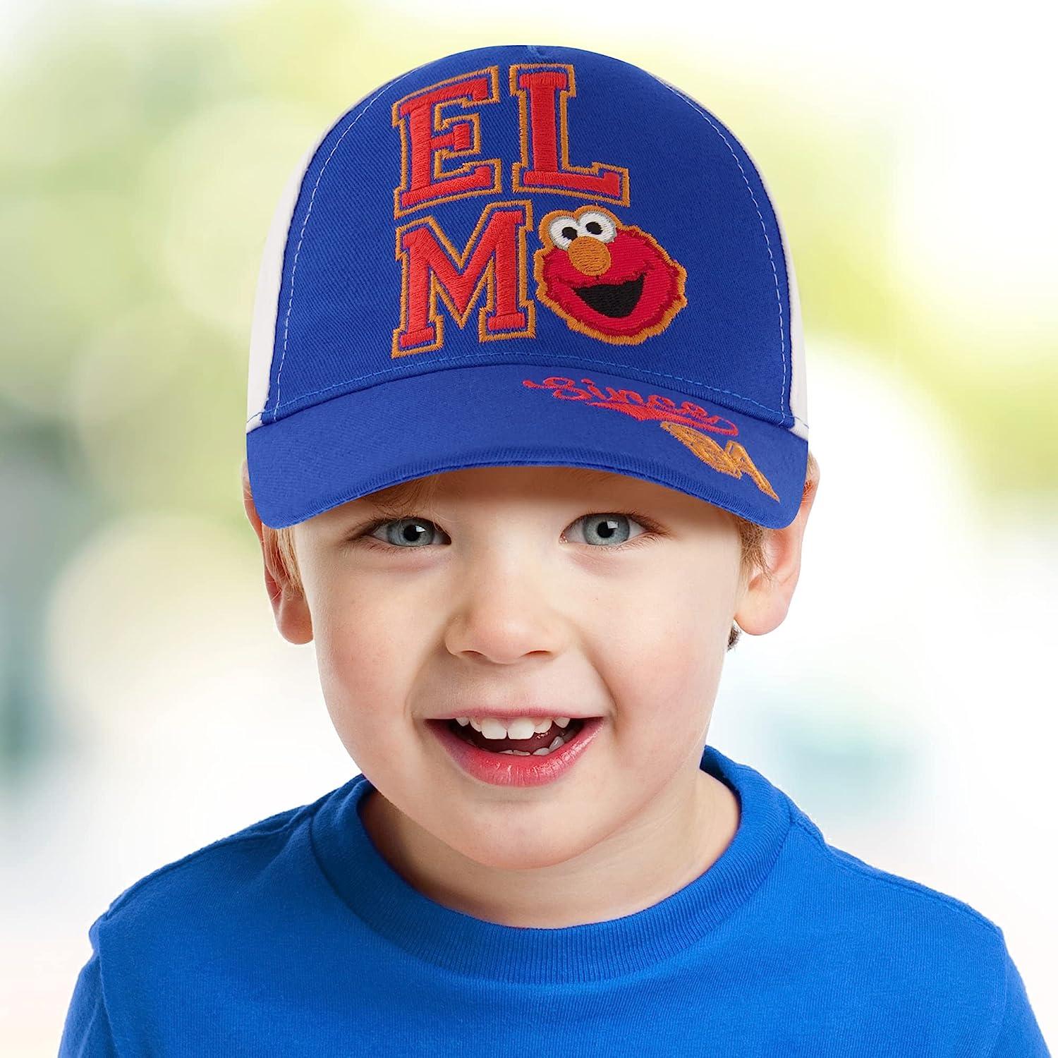Sesame Street Elmo Toddler Baseball Hat Blue 2-4T - Boys' Favorite ...