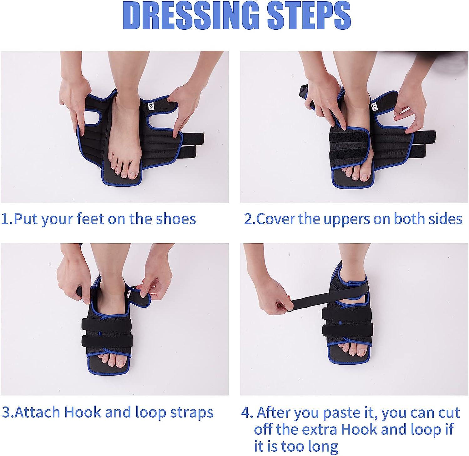 GHORTHOUD Post Op Shoe for Broken Toe - Lightweight Orthopedic Foot ...