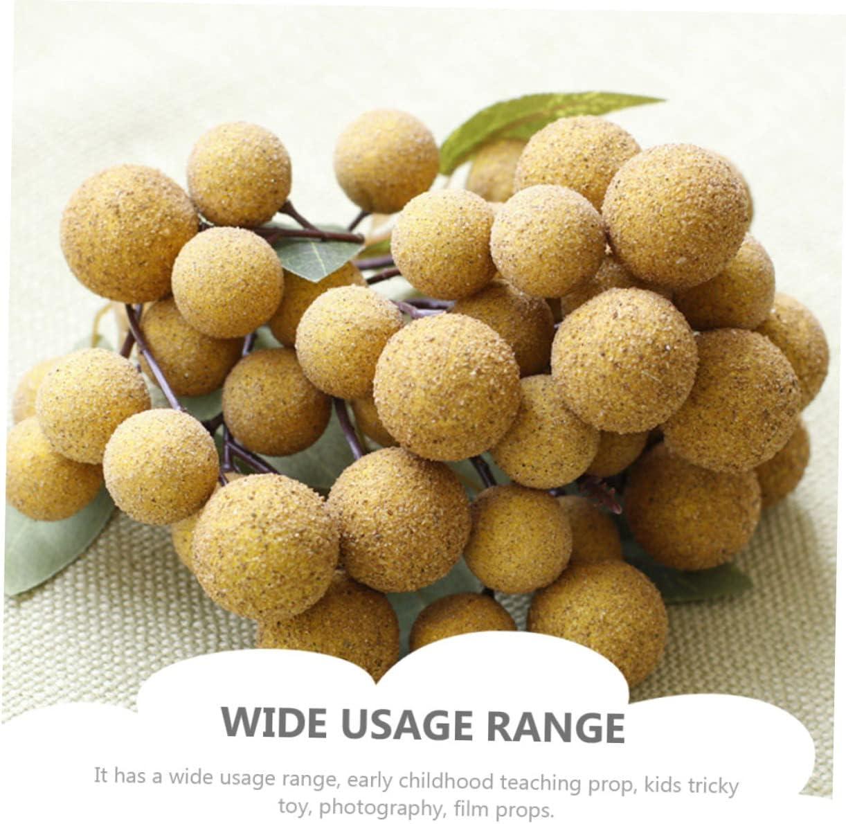 Ciieeo Doll House Diy Toy Fake Longyan Model Kitchen Fruit Longan Model ...