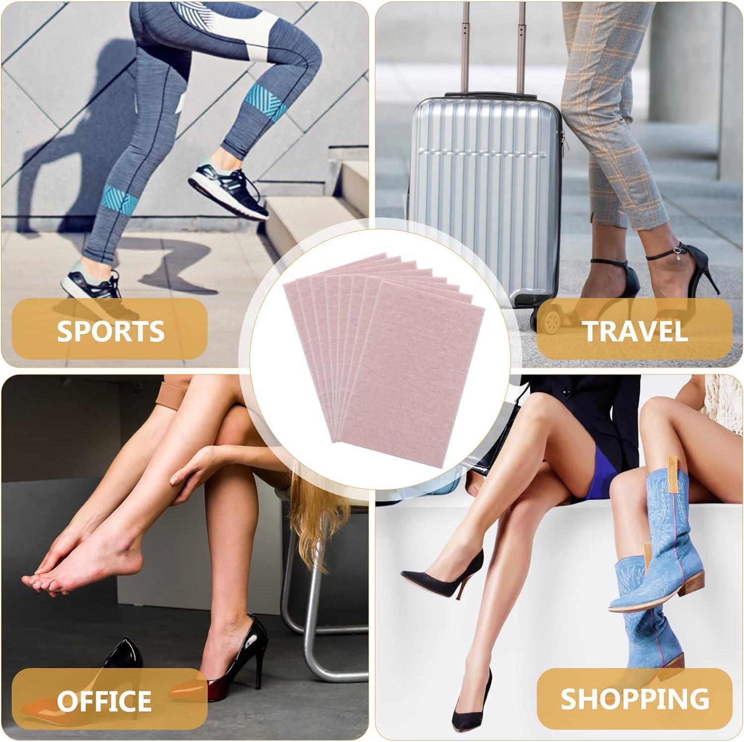 Sibba 30 Sheets Precut Moleskin for Blisters for Feet Blister ...