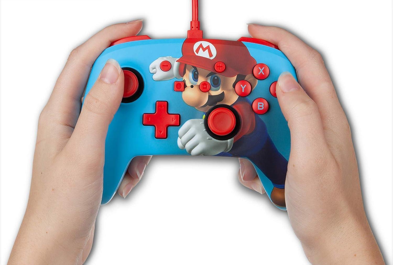PowerA Enhanced Wired Controller for Nintendo Switch - Mario Punch ...