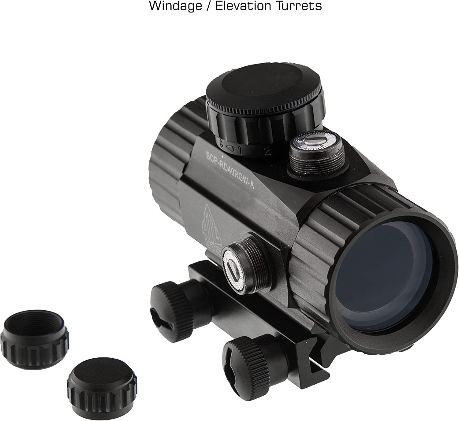 UTG 3.8 ITA Red/Green CQB Dot Sight with Integral Mount - Black | Buy Now with Express ...