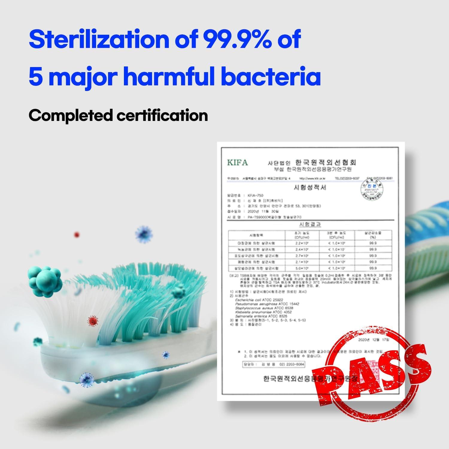 Samsung UV-C HubiCare Portable UV LED Toothbrush Sterilizer Semi ...