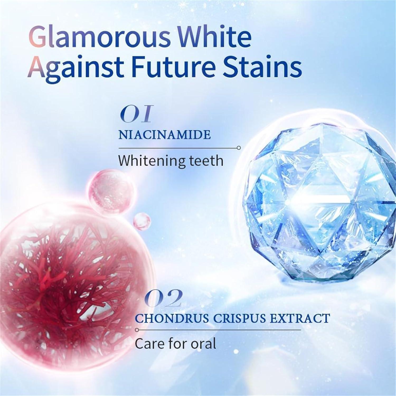 BodyAccel Nicotinamide Dazzle White Toothpaste | Intensive Whitening ...