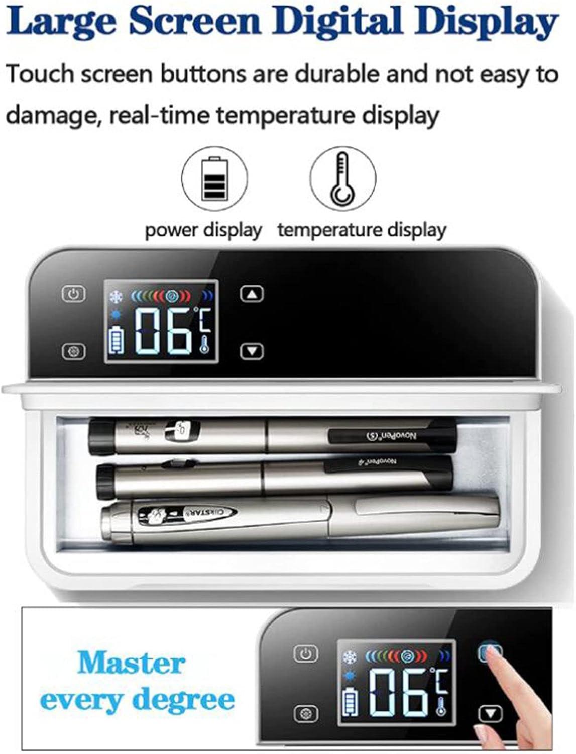Insulin Box Medicine Fridge and Insulin Cooler Portable Car Cold Case ...