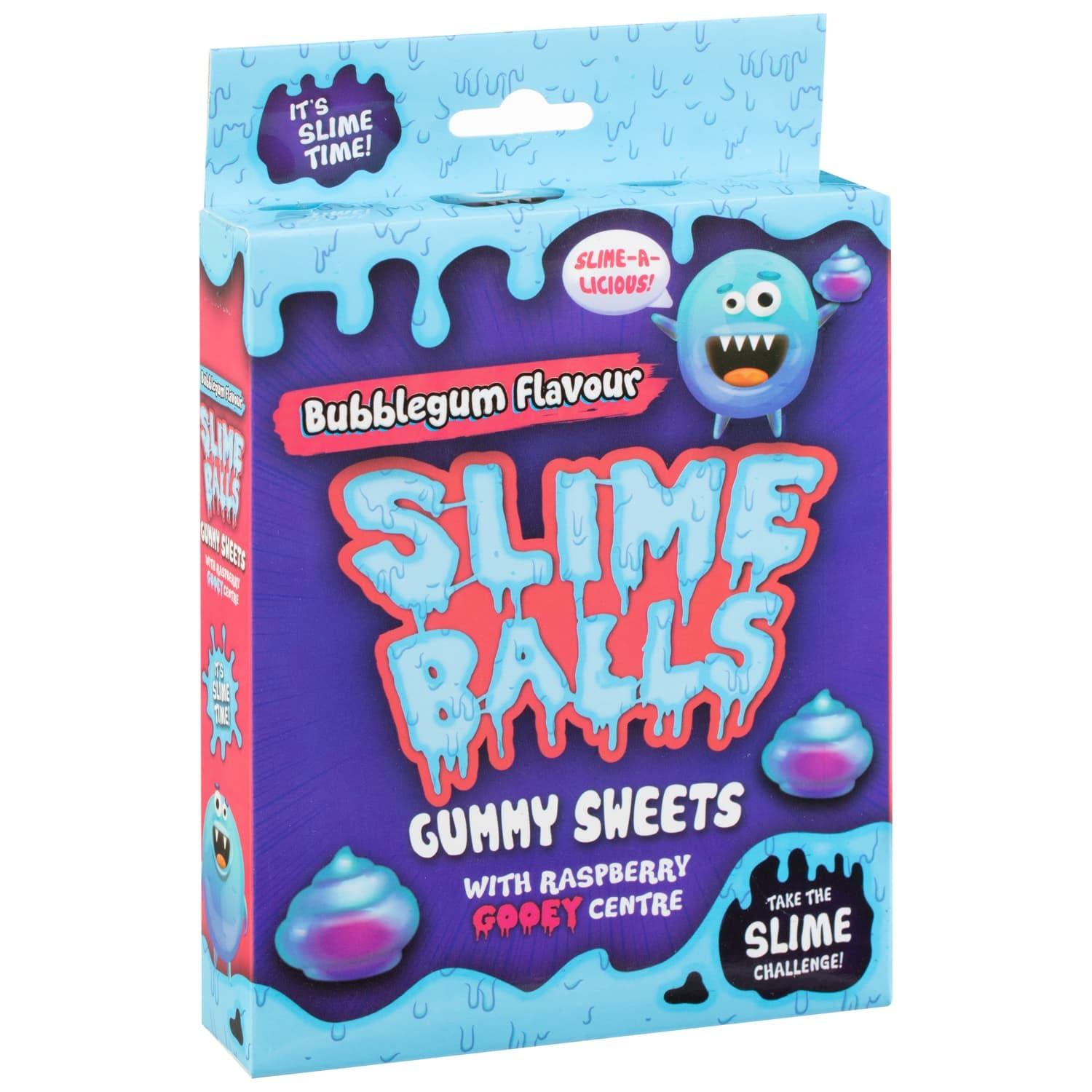 Gummy Sweets Slime Balls 90g - Bubblegum - Gummy Sweets Snot Balls 90g ...