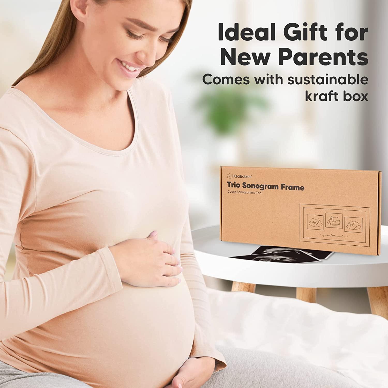 Sonogram Picture Frame Trio - Ultrasound Frames for Mom to Be - Baby ...