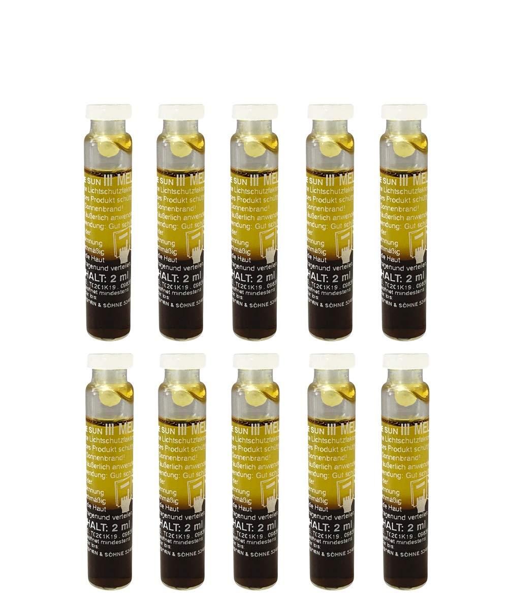 Art of Sun Golden Brown Melanin Oil - 2 Phase Solarium Ampoule (10 x 2 ...