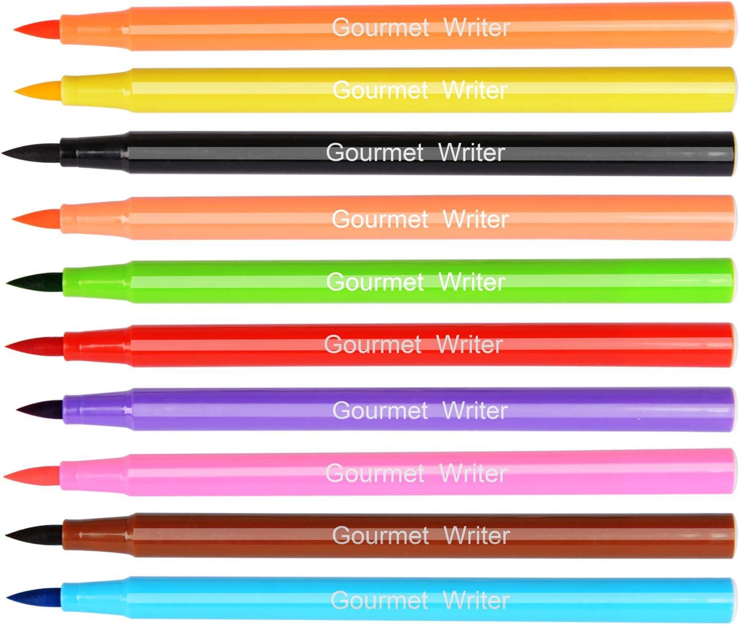 Food Coloring Markers Gourmet Writer Food Cake Decorator Pens Edible ...