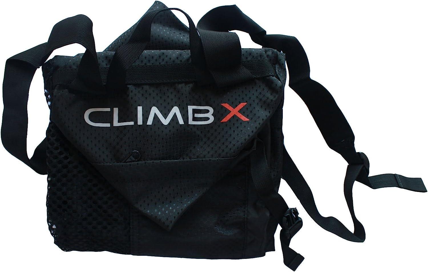 Climb X Black Rock Climbing Rope Bag - Durable & Stylish | Buy Now with ...