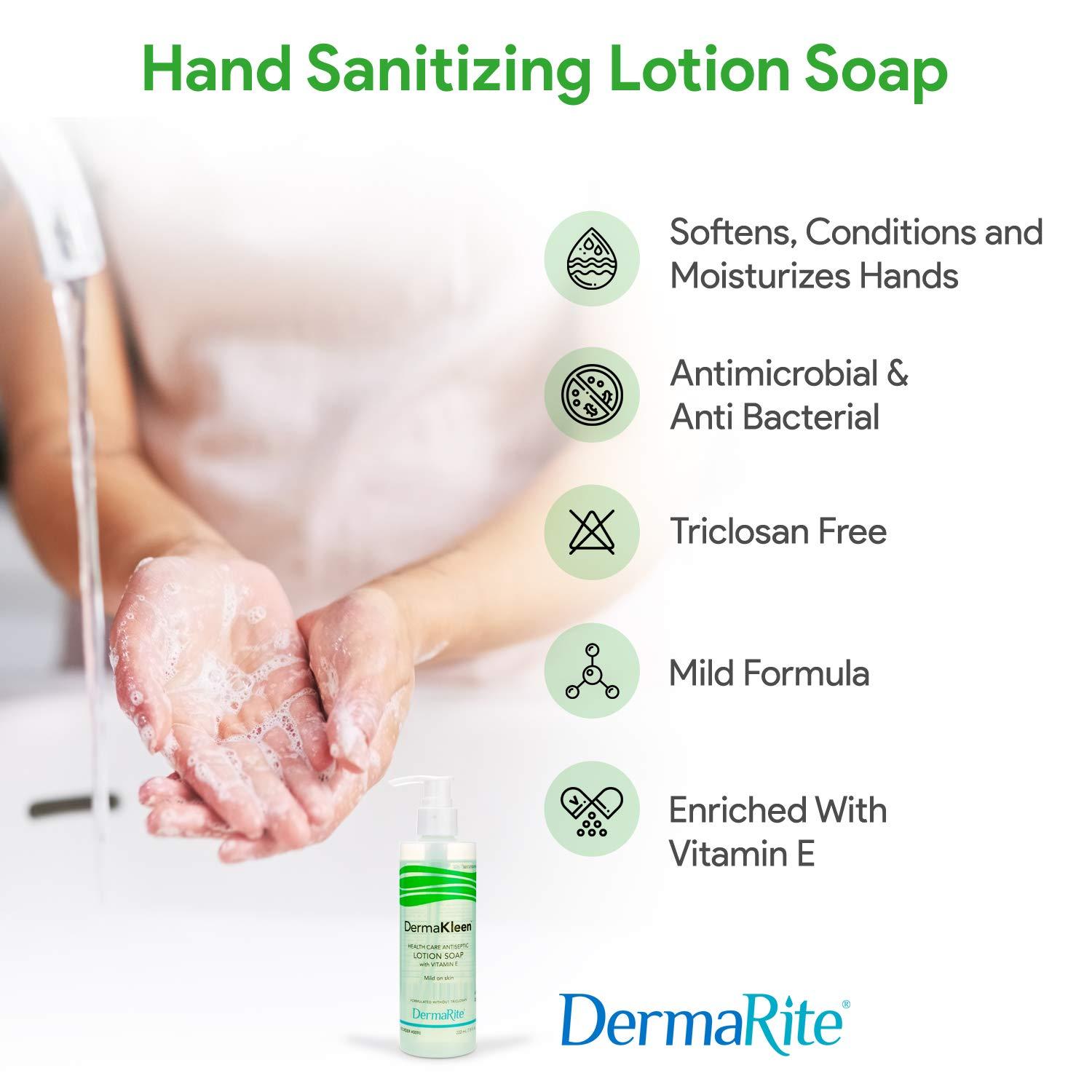 DermaKleen AntiBacterial Hand Soap 2 Pack - Alcohol Free, Moisturizing ...