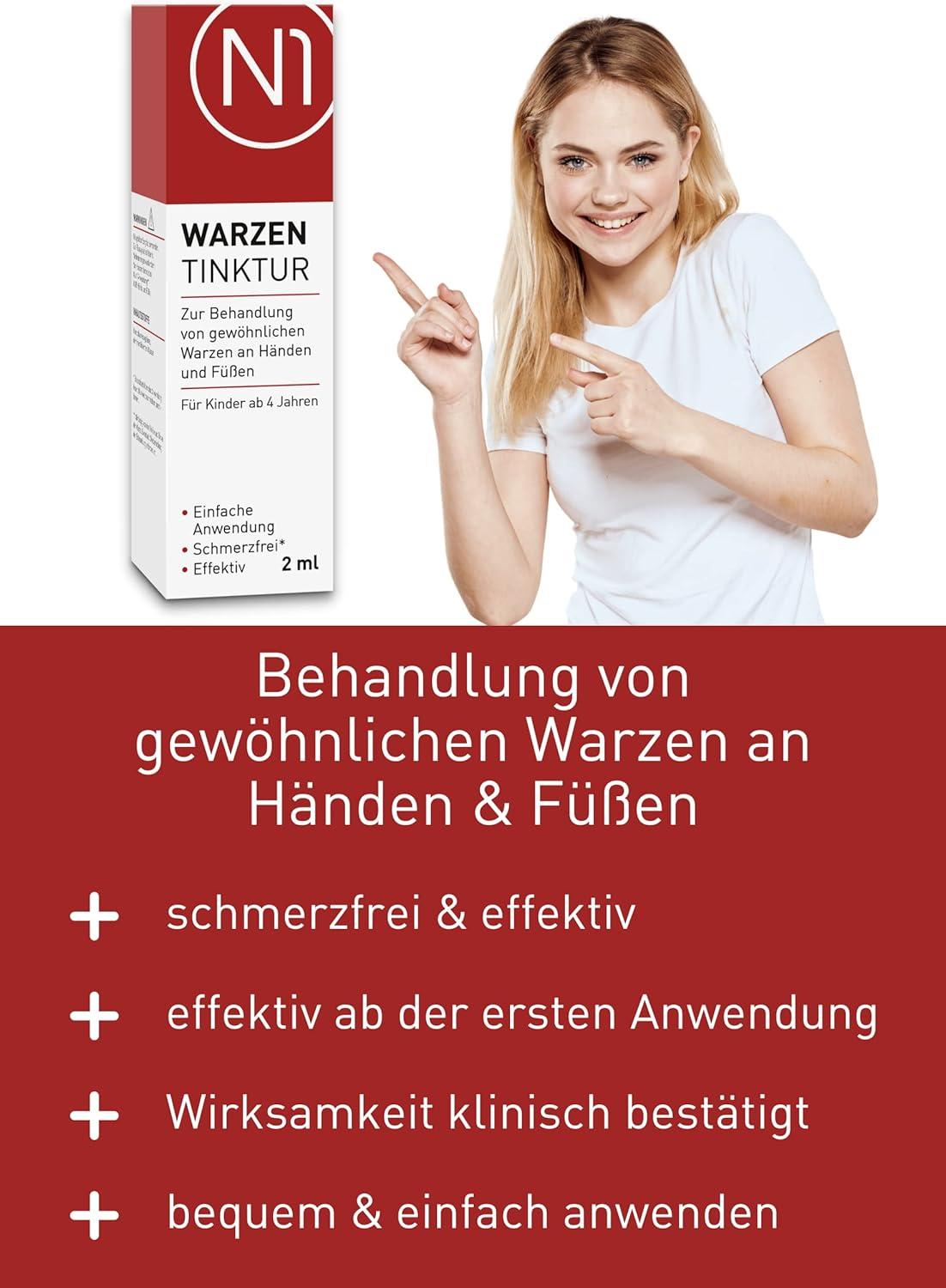 N1 Warts Tincture 2 ml - Painless Wart Remover | Simple Weekly ...