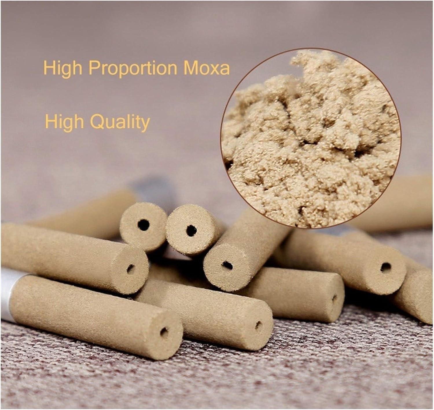 Moxa Cone - Smokeless Moxa Rolls | 200pcs Mini Moxa Candle for ...