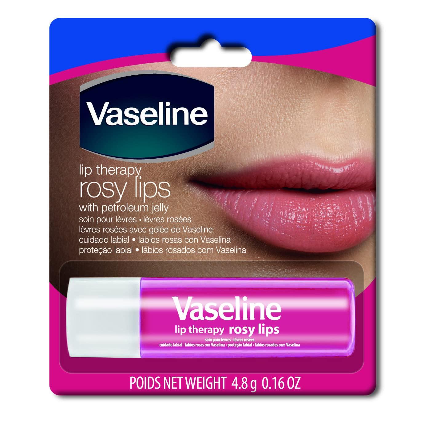 Vaseline Lip Therapy Stick 4.8g Petroleum Jelly Lip Balm | 0.16 Ounce (Pack of 1)