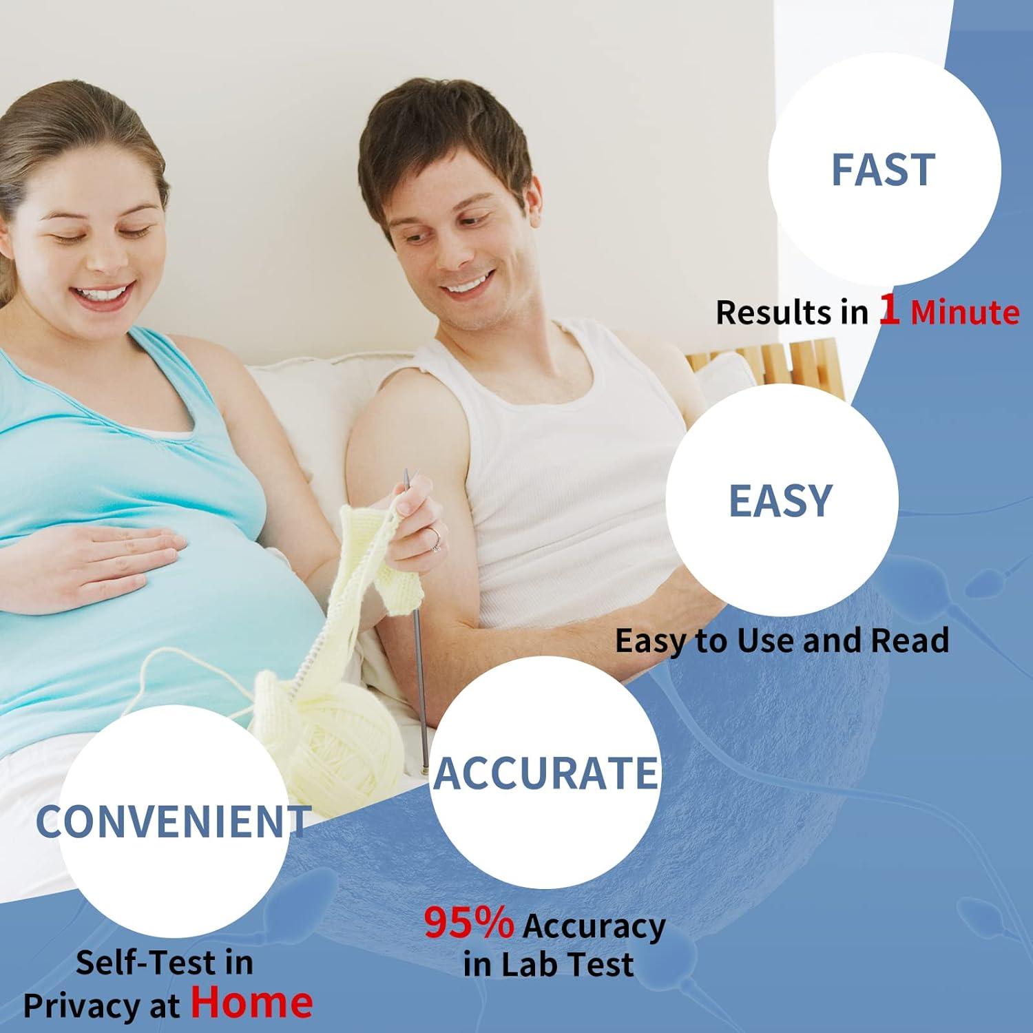 Miorit Fertility Home Test Kit for Men - Normal or Low Sperm Count ...