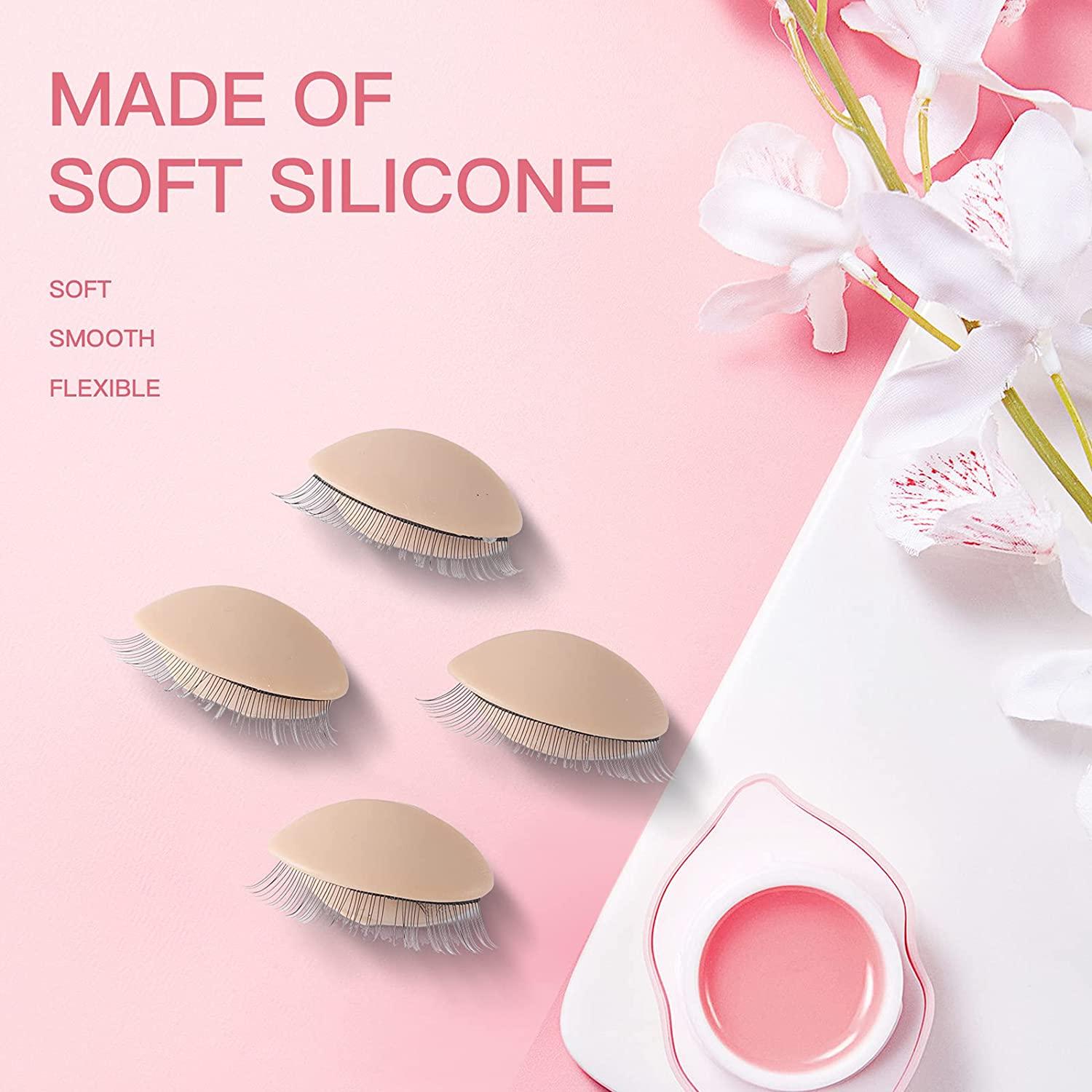 Pretty Memory 2 Pairs Replacement Eyelids for Lash Mannequin Head ...