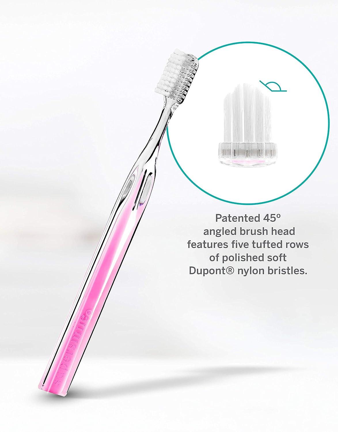 Supersmile Crystal Collection Pink Diamond Toothbrush - Premium Dental ...