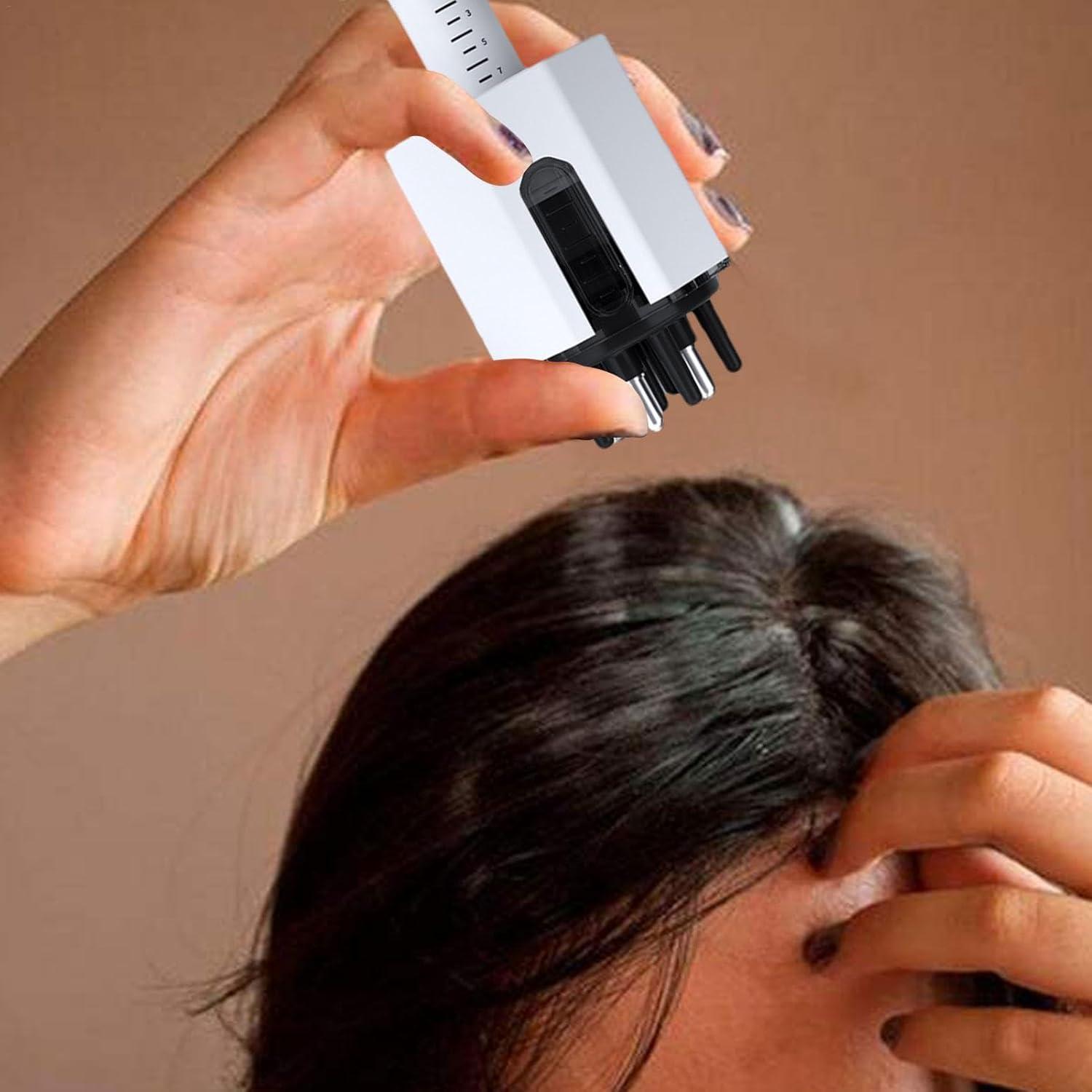 Getewily Hair Oil Applicator | Portable Scalp & Head Massage Device ...