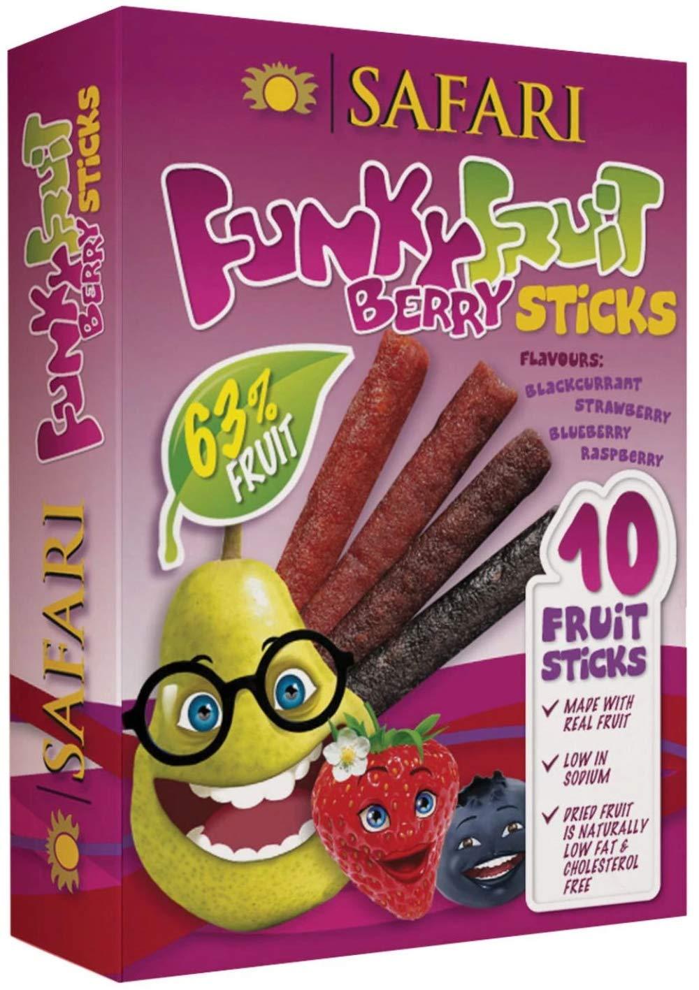 Safari Funky Fruit Stix - 10. South African dried fruit sticks | Buy ...