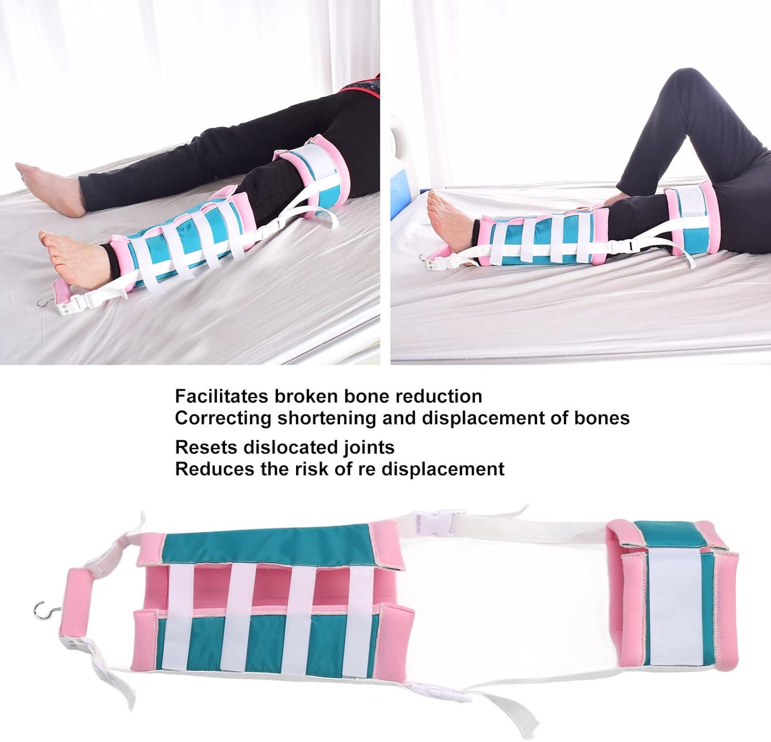 Leg Knee Fixation Belt - Pain Relief Lower Extremity Traction for Hip ...