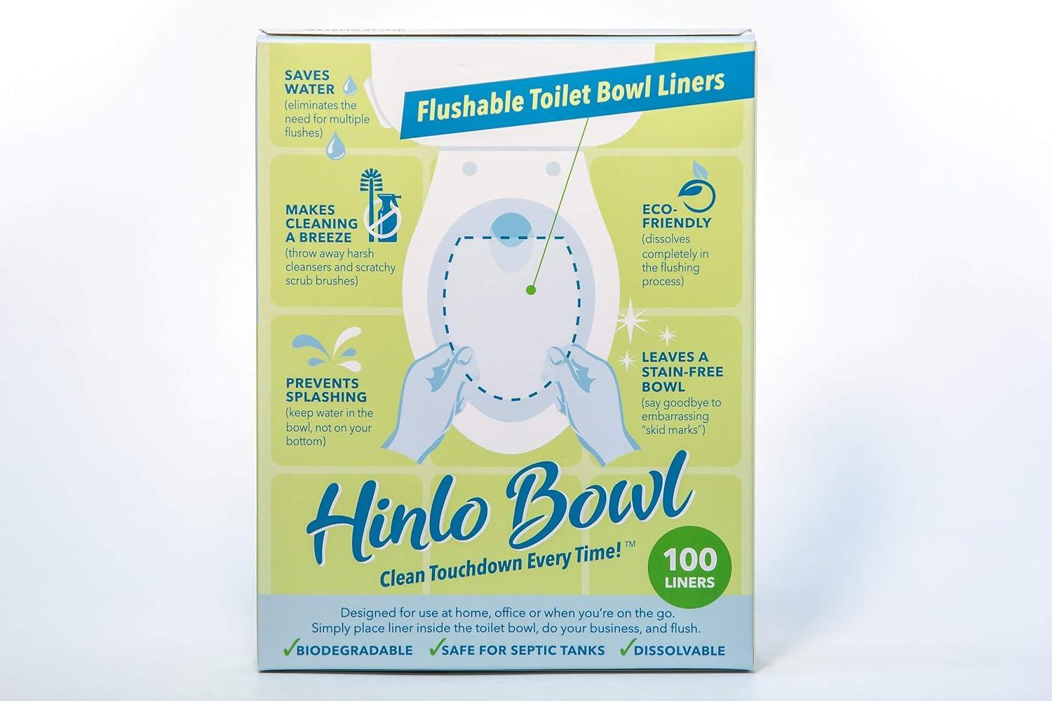 Hinlo Bowl - is an Eco-Friendly Biodegradable and flushable Toilet Bowl ...