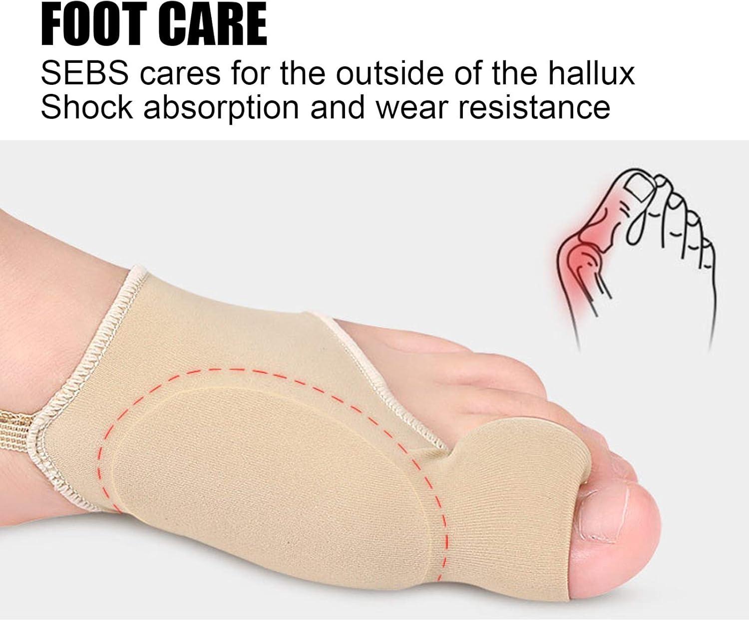 2 Pairs Hallux Valgus Corrector - Orthopedic Bunion Relief & Big Toe ...