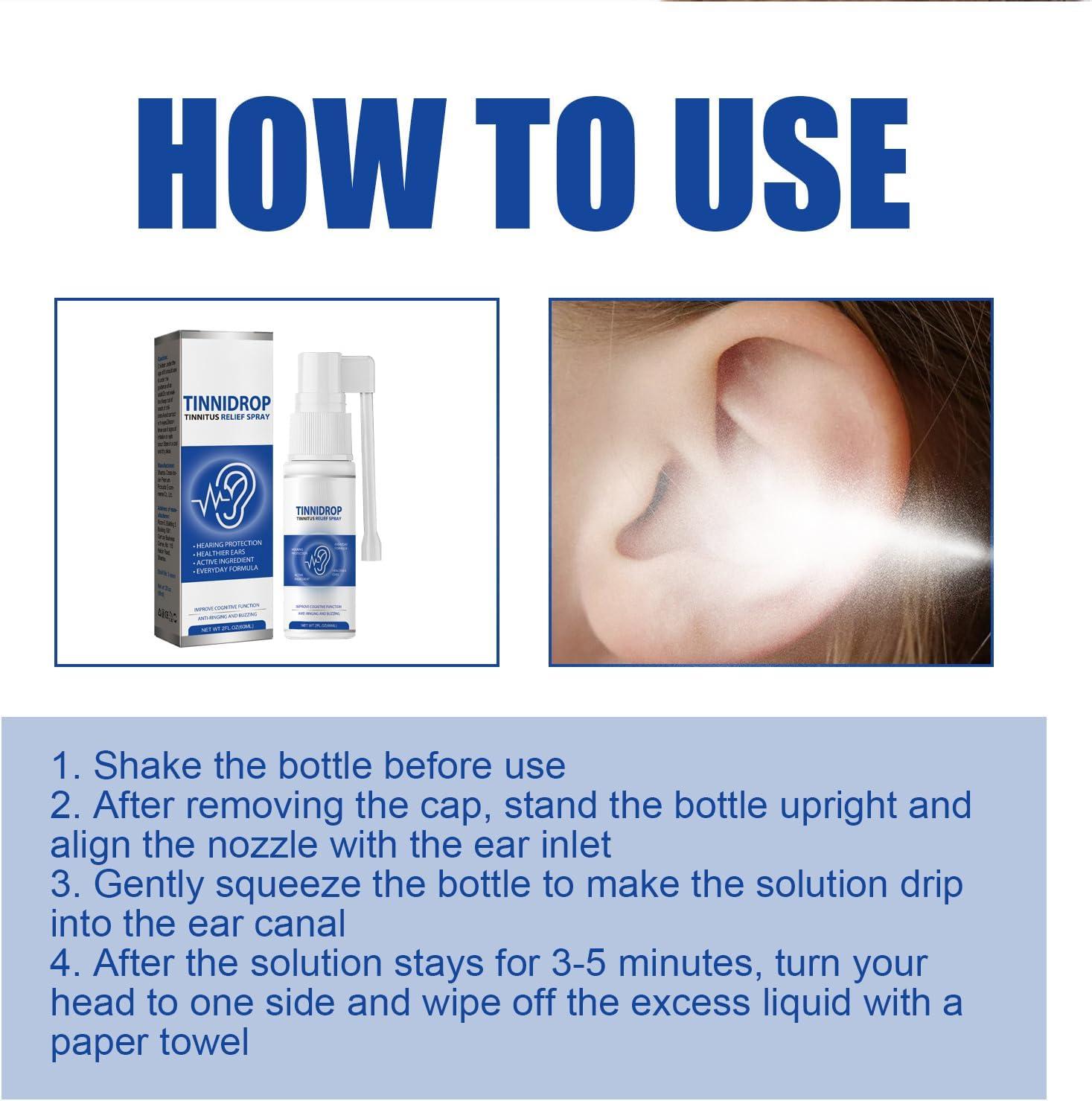 Tinnitus Relief Spray Ear Tinnitus Sprays Ear Ringing Spray Ear Noise Spray Relieves Tinnitus ...
